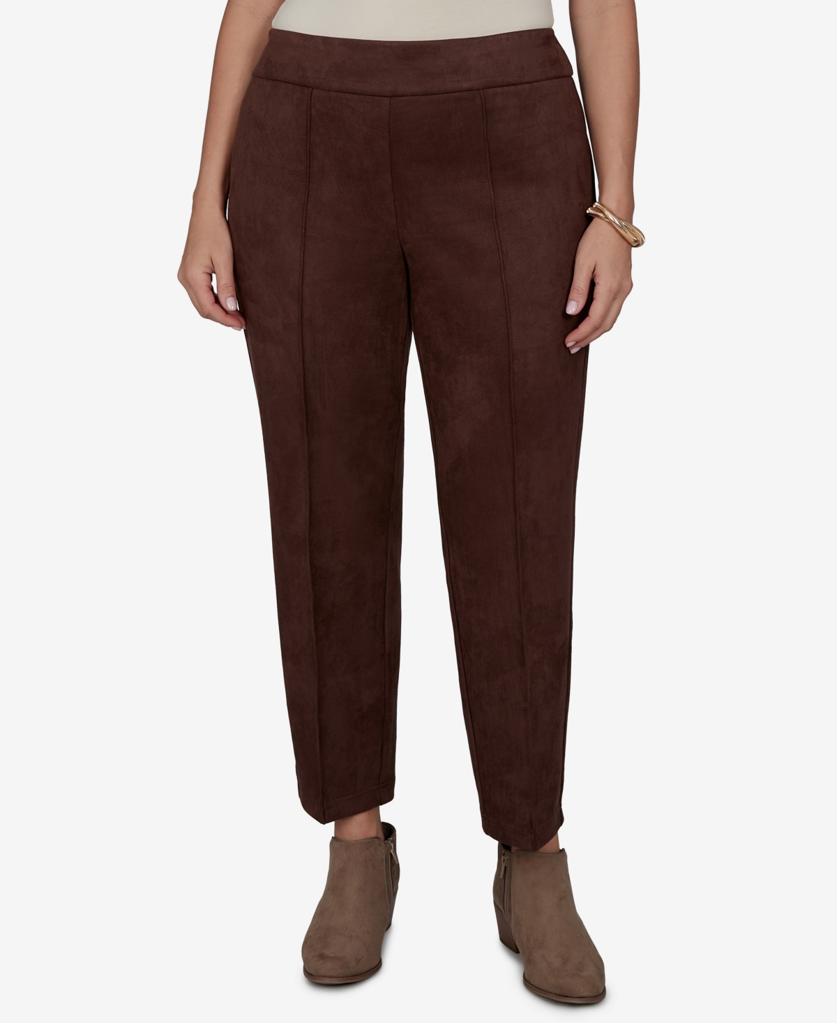 Click here for Ruby Rd. Plus Size Pull-On Scuba Cropped & Ankle P... prices
