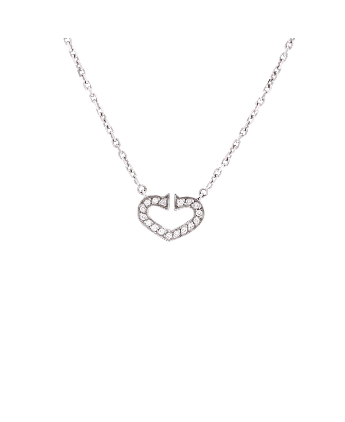 Click here for Pre-Owned Cartier C Heart de Cartier Pendant Neckl... prices