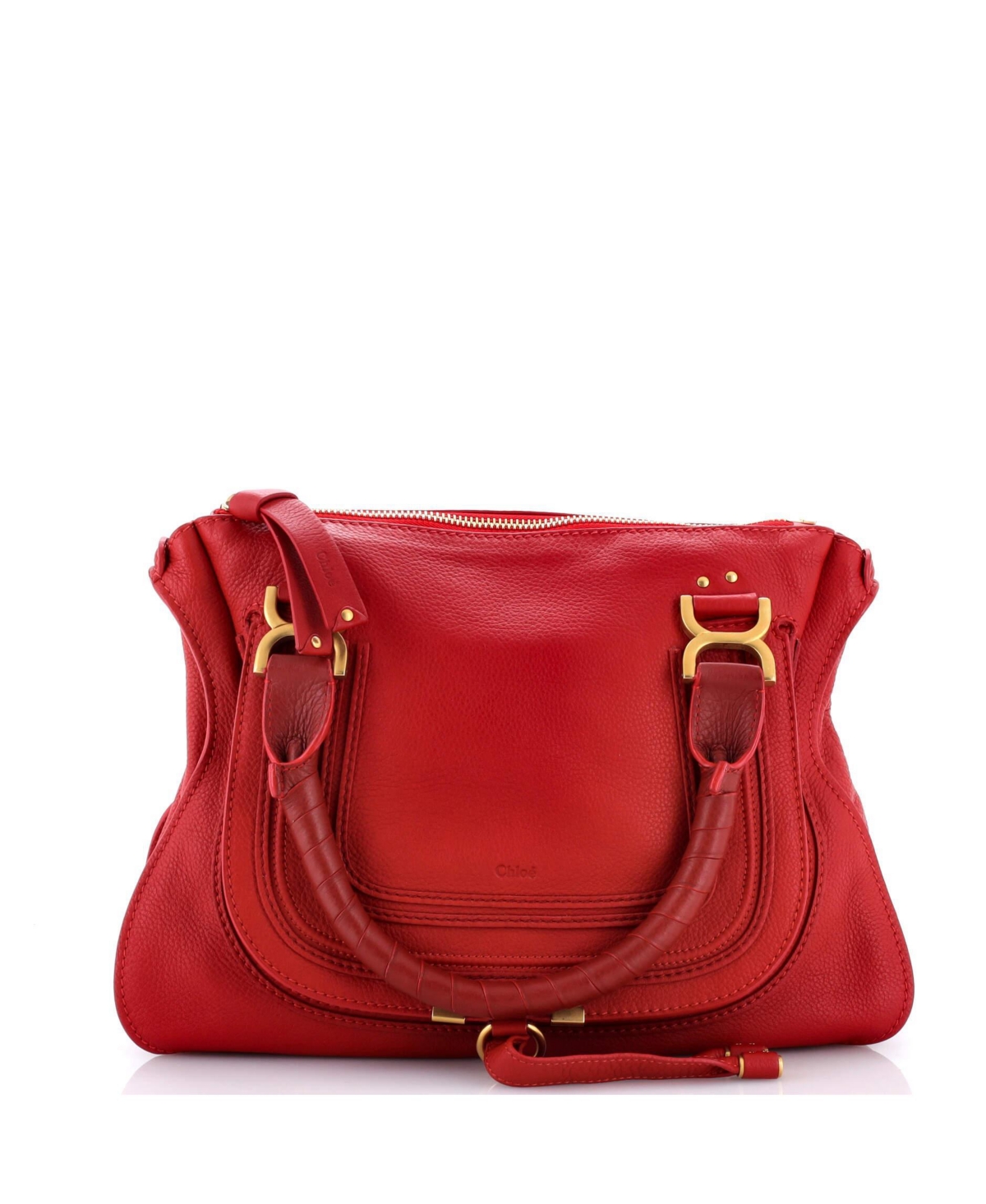 Click here for Pre-Owned Chloe Medium Marcie Satchel Leather - Re... prices