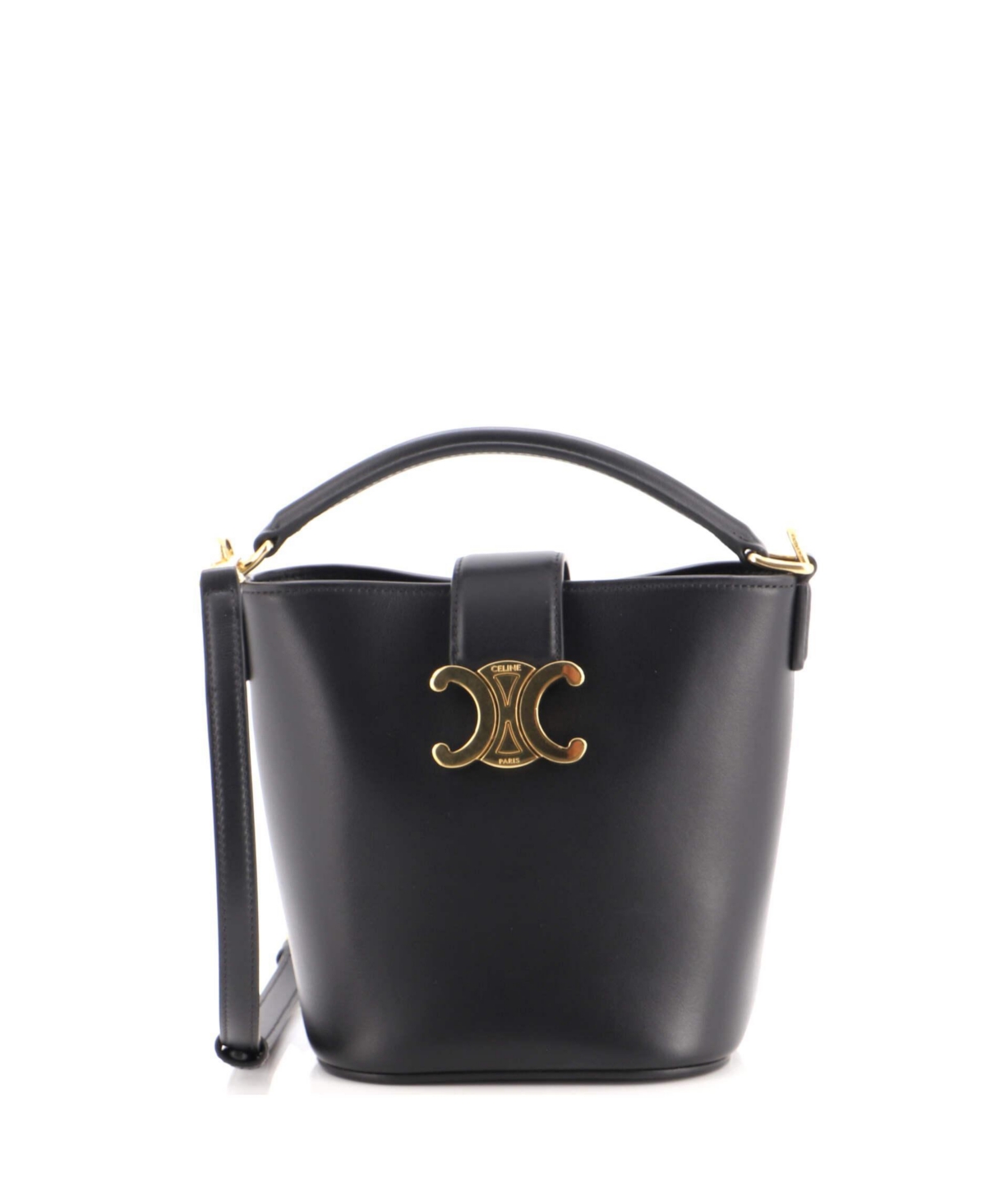 Click here for Pre-Owned Celine Small Louise Bag Leather - Black prices
