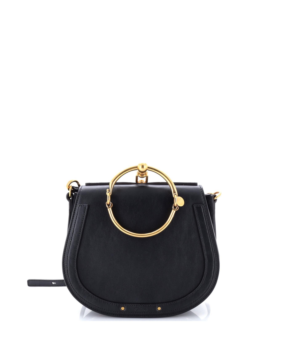 Click here for Pre-Owned Chloe Medium Nile Crossbody Bag Leather... prices