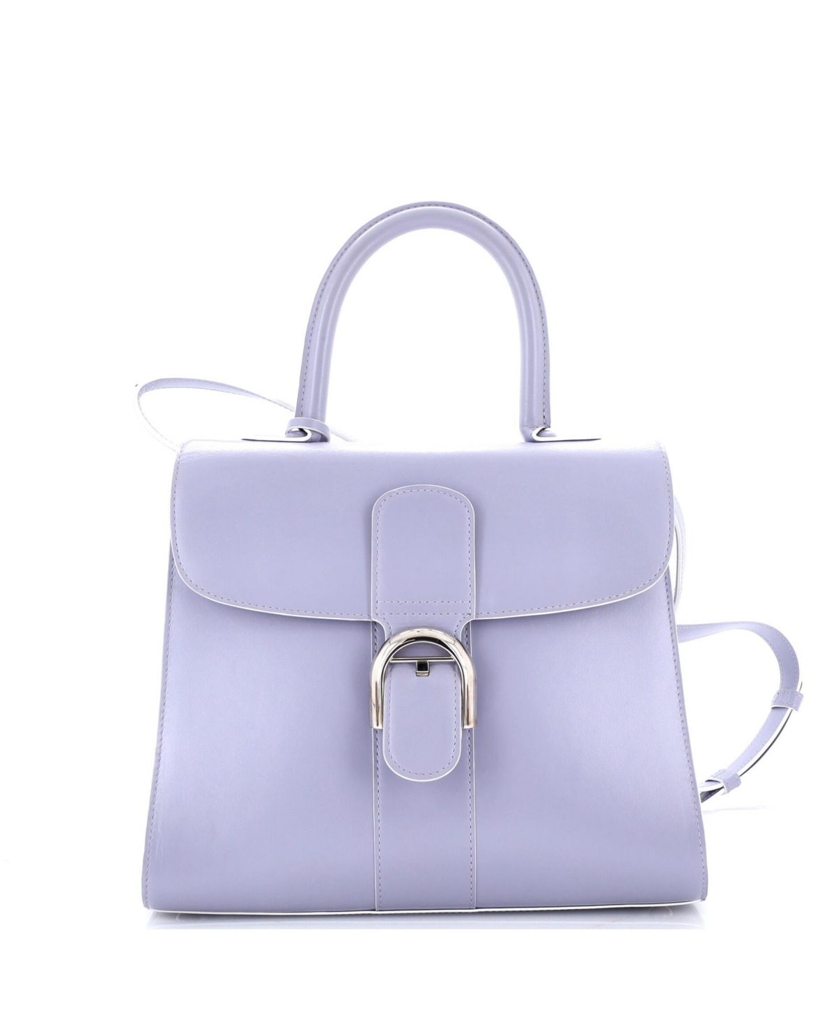 Click here for Pre-Owned Delvaux Mm Brillant Top Handle Bag Leath... prices