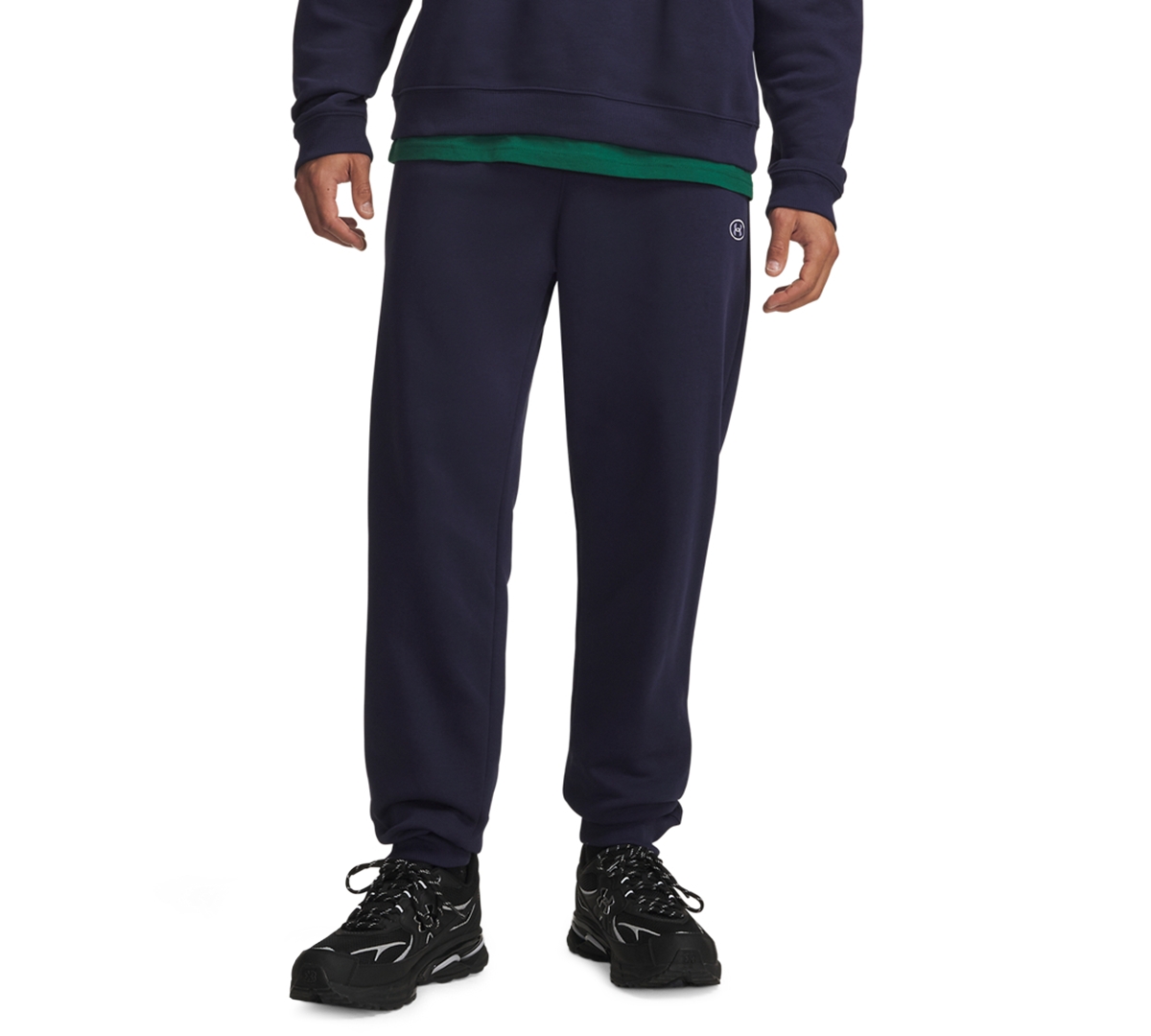 Click here for Under Armour Mens Rival Fleece Joggers - Midnight... prices