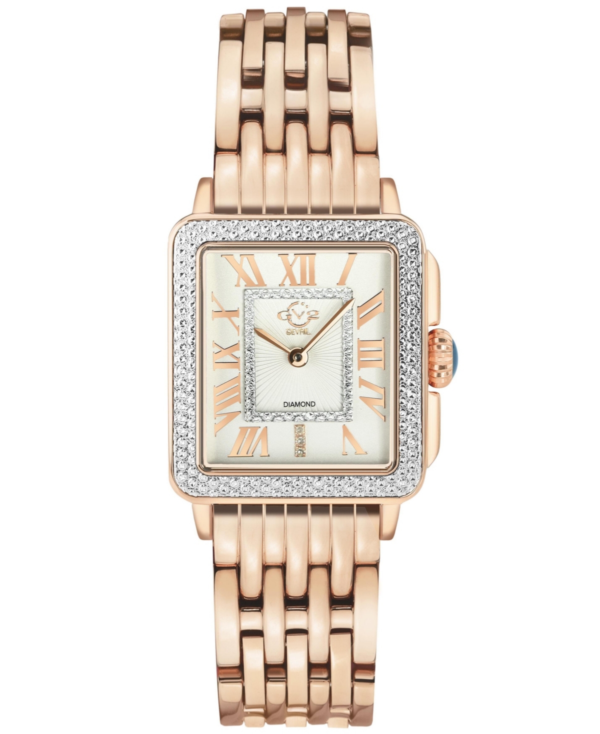 Click here for GV2 Womens Padova Swiss Quartz Ip Rose Stainless S... prices