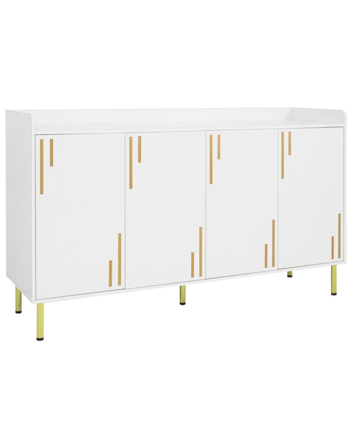 Click here for Sugift 55 in Buffet Cabinet Credenza with 4 Doors... prices