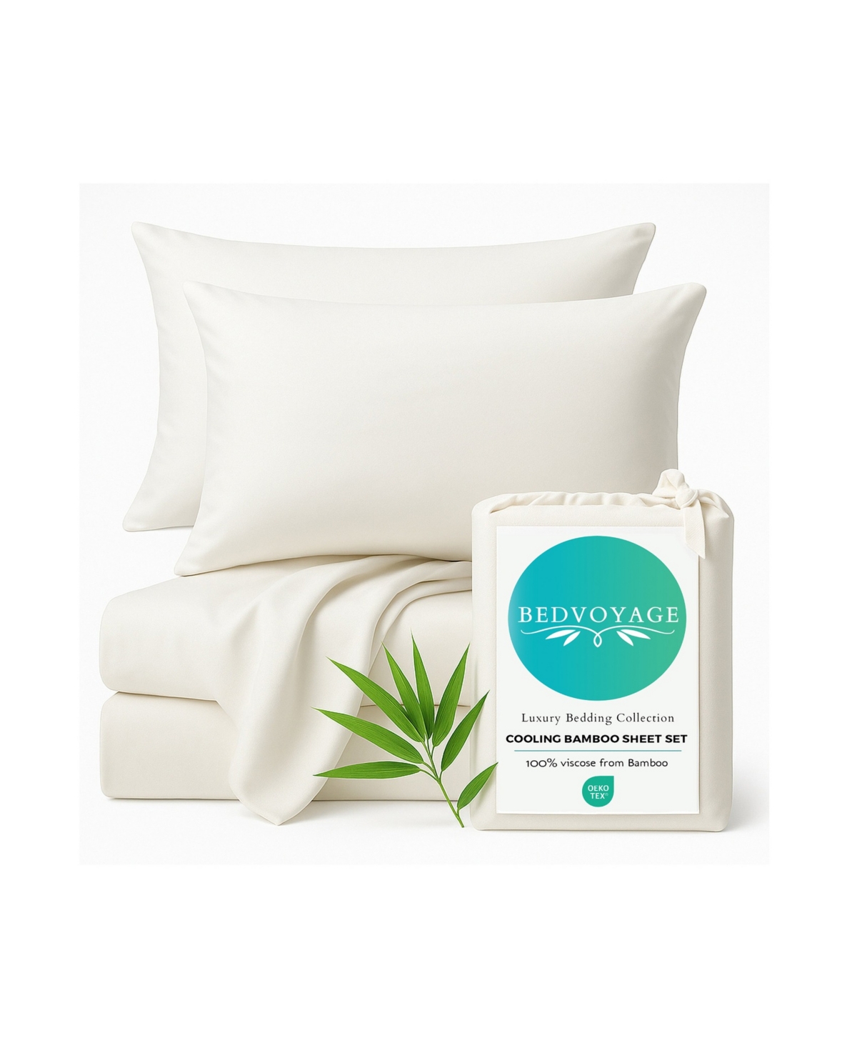 Click here for BedVoyage Luxury Rayon from Bamboo 4-Pc. Sheet Set... prices