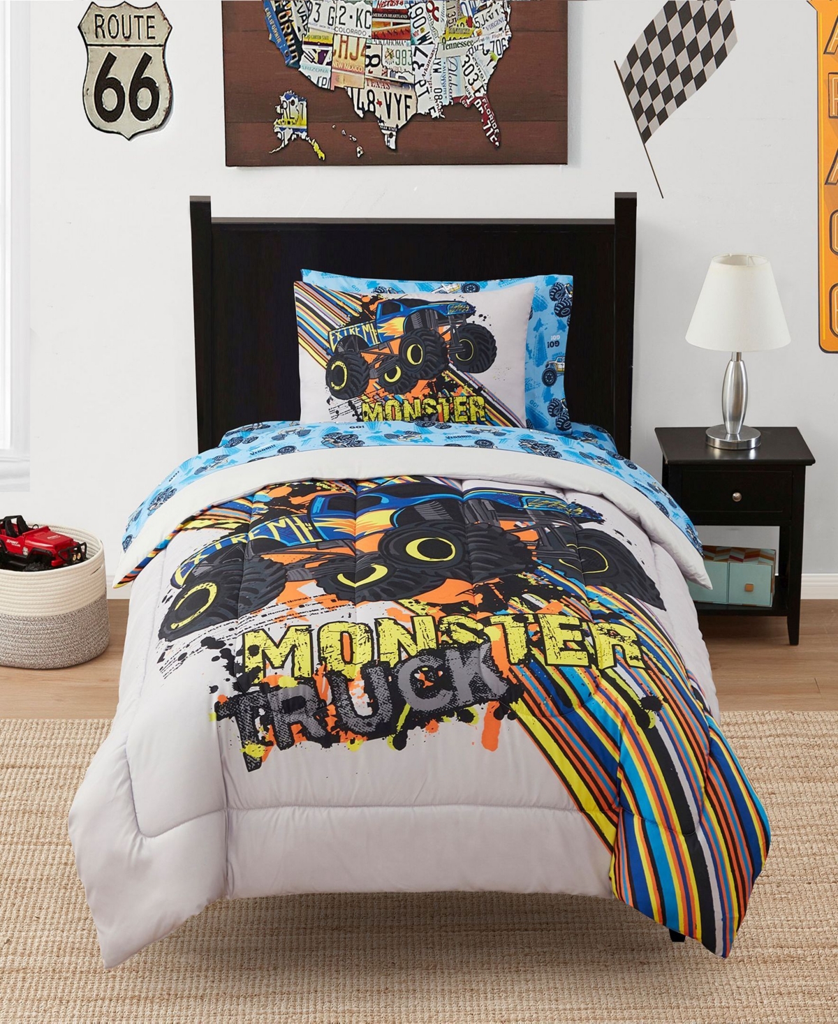 Click here for Sweet Home Collection Kids Monster Truck 5-Piece C... prices