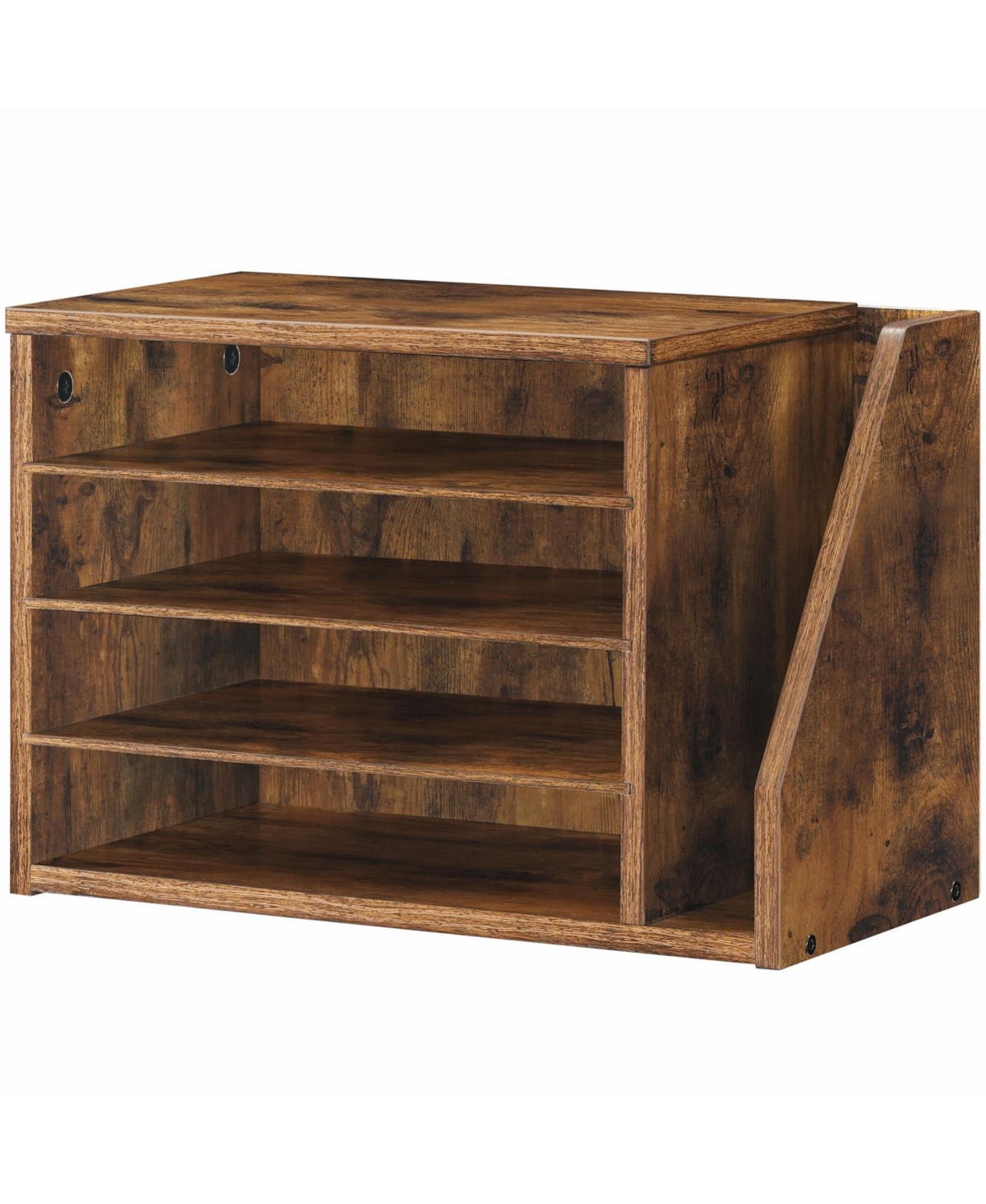 Click here for Danrong Rustic Brown Adjustable Shelf Mail and Doc... prices