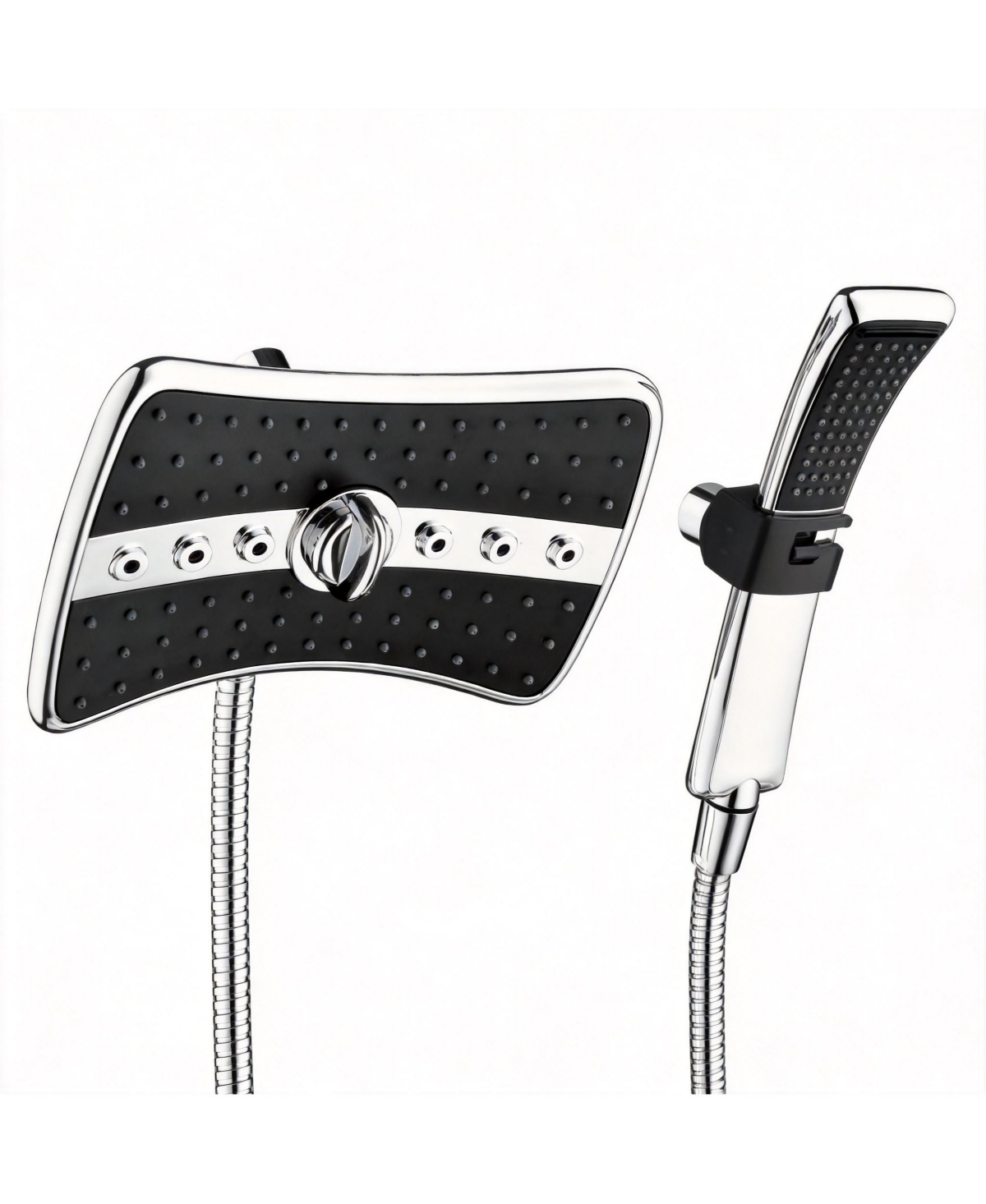 Click here for Cyqbd 2.5 Gallon Dual Shower Head Handheld High Ra... prices