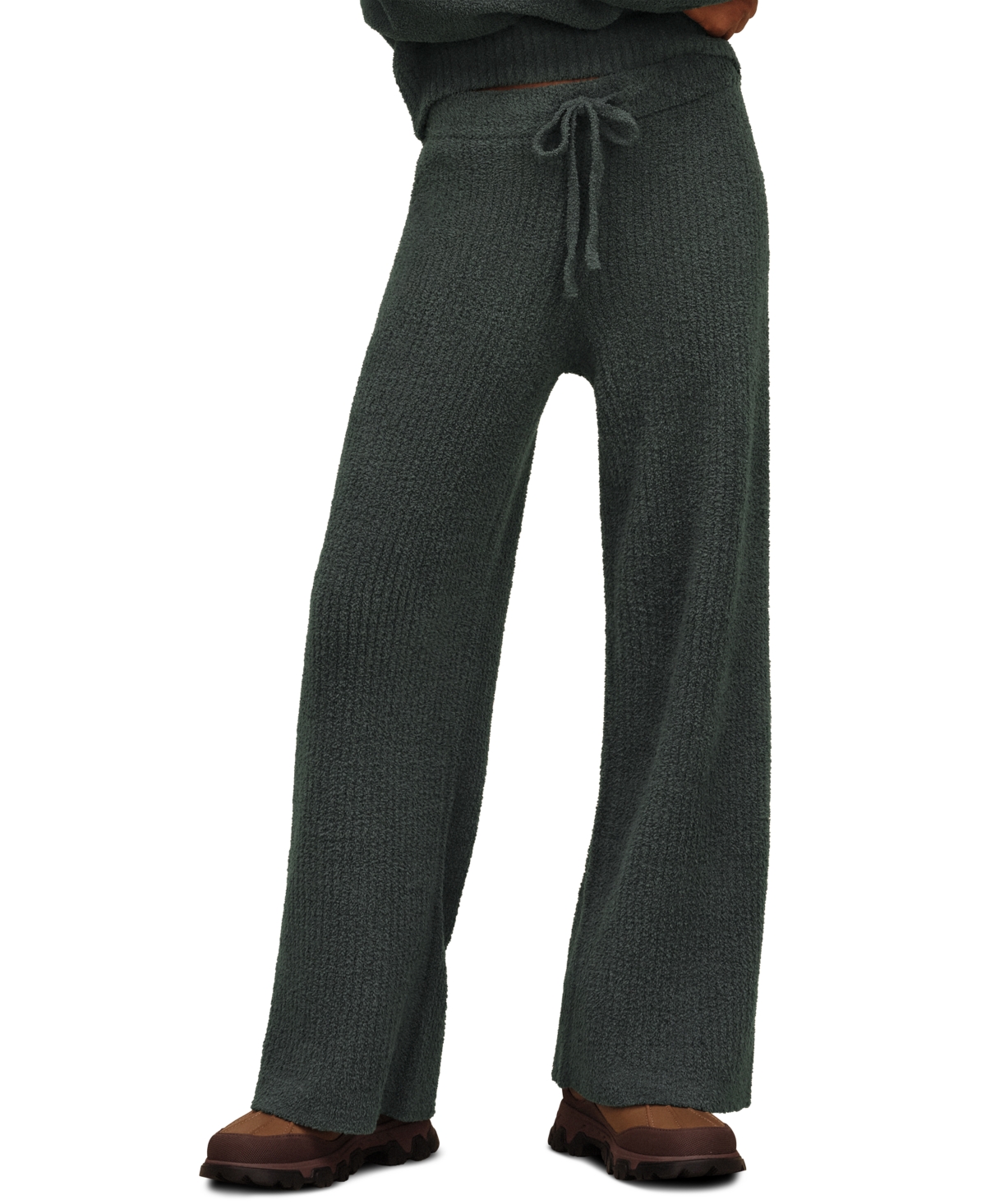 Click here for Ugg Womens Couria Straight-Leg Rib Mid-Rise Pants... prices