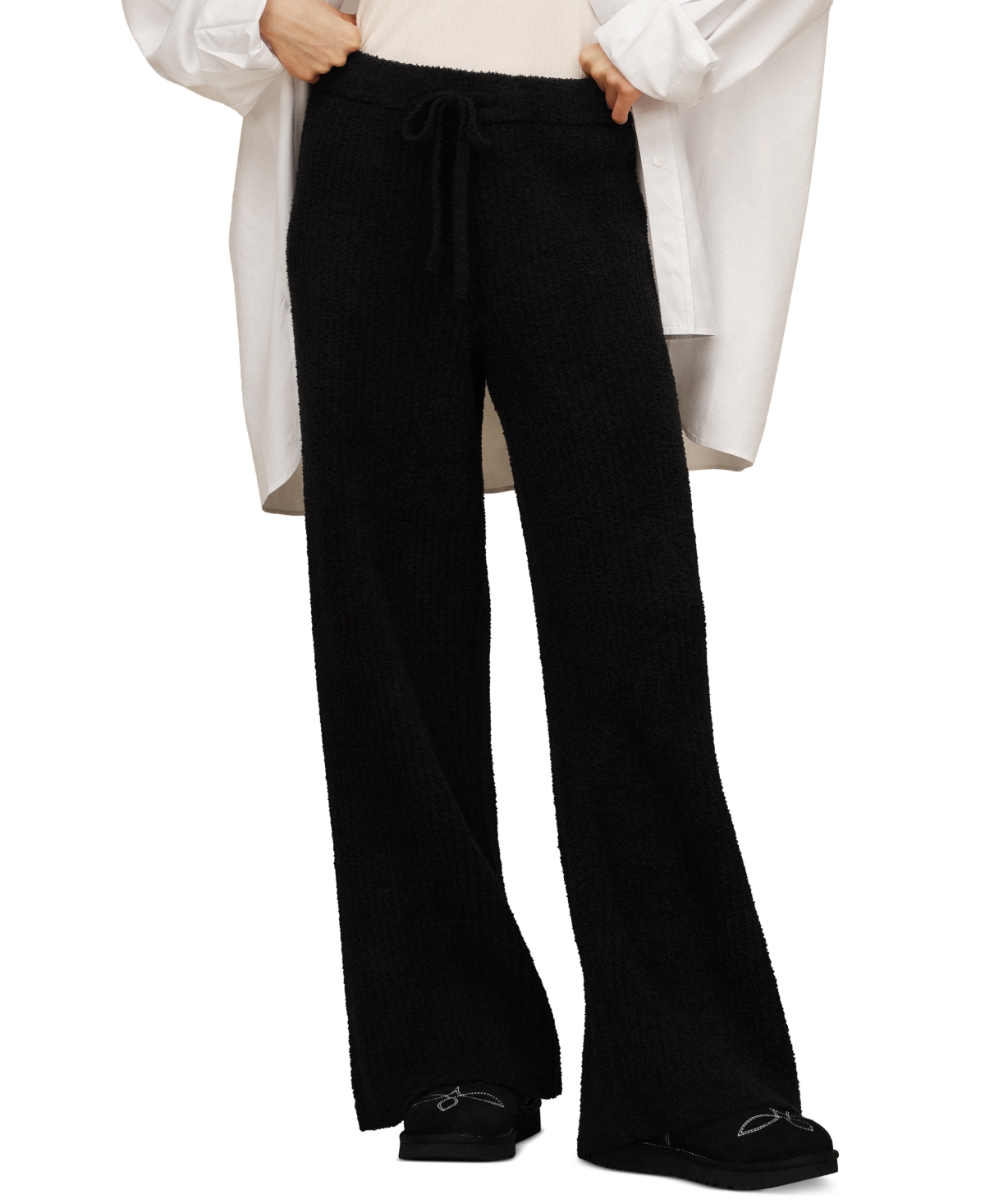 Click here for Ugg Womens Couria Straight-Leg Rib Mid-Rise Pants... prices