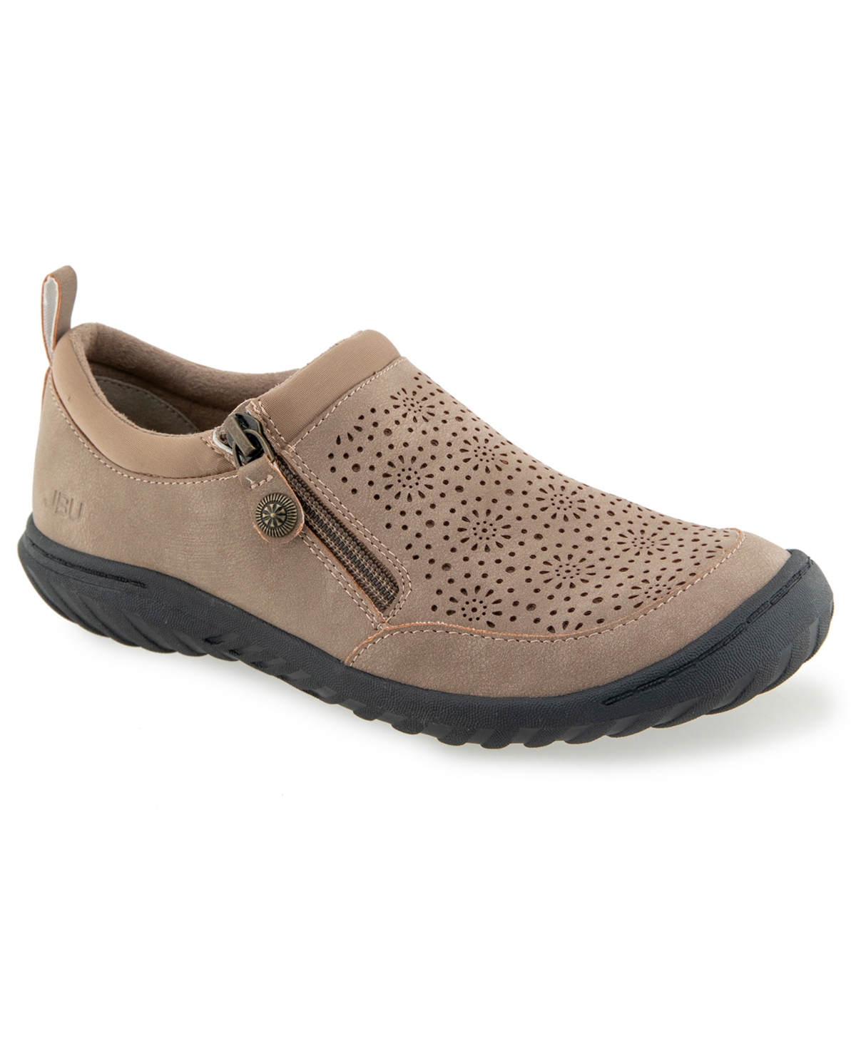 Click here for Jbu Womens Avery-Wide Closed Round Toe Casual Flat... prices