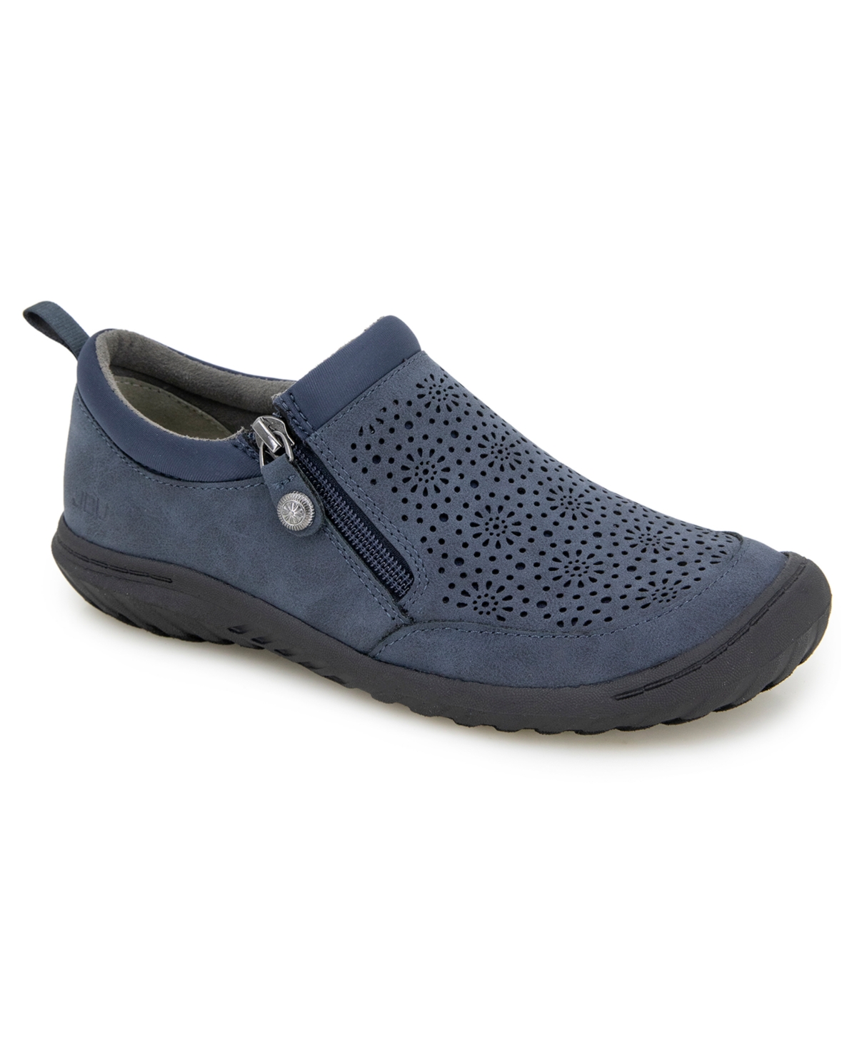 Click here for Jbu Womens Avery-Wide Closed Round Toe Casual Flat... prices
