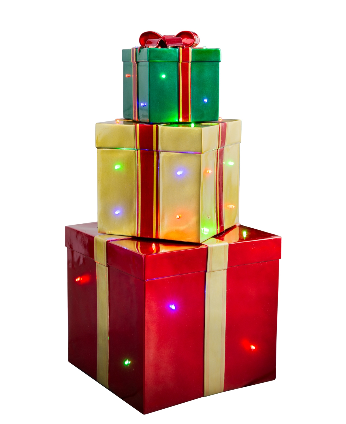 Click here for Balsam Hill Outdoor Stackable Lighted Christmas Gi... prices