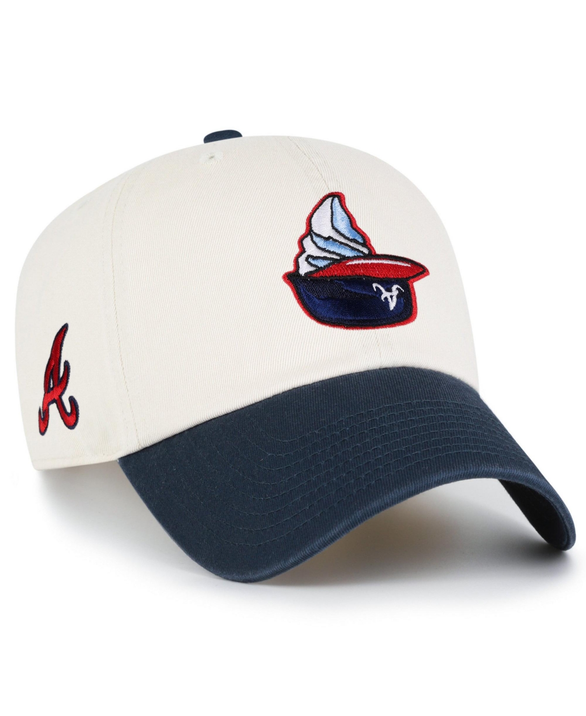 Click here for 47 Brand Mens Natural Atlanta Braves Single Swirl... prices