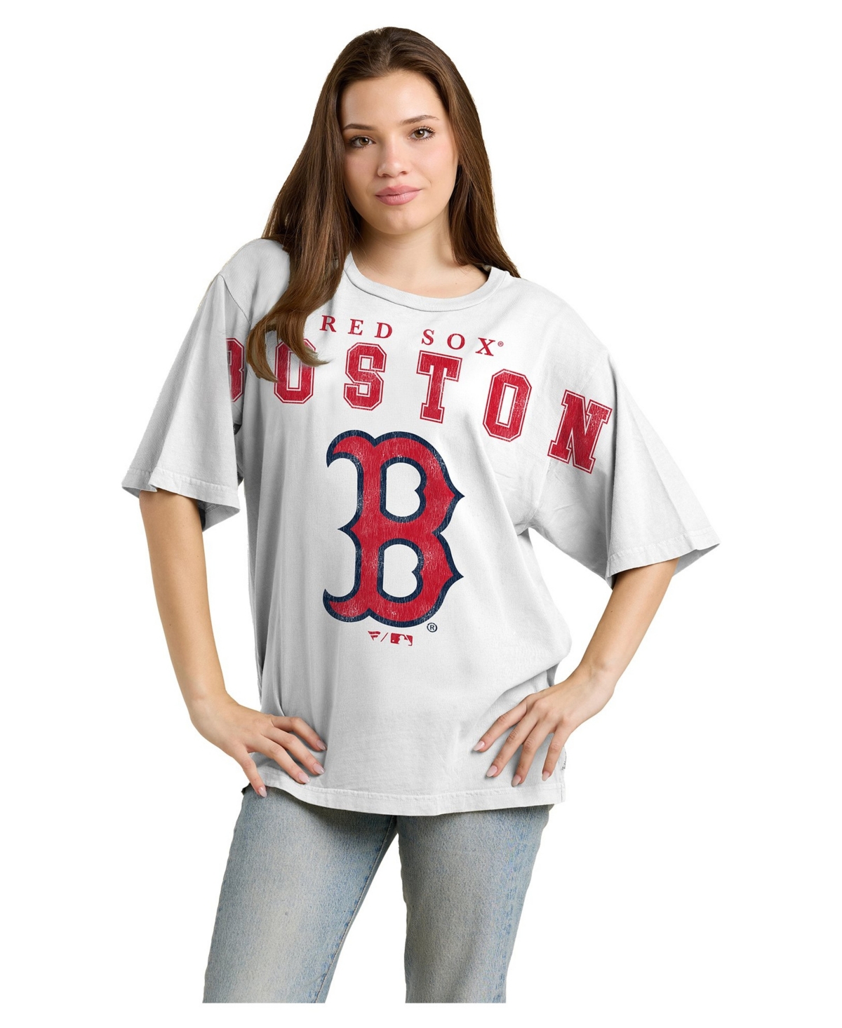 Click here for Fanatics Womens Boston Red Sox Relaxed Big Text Gr... prices