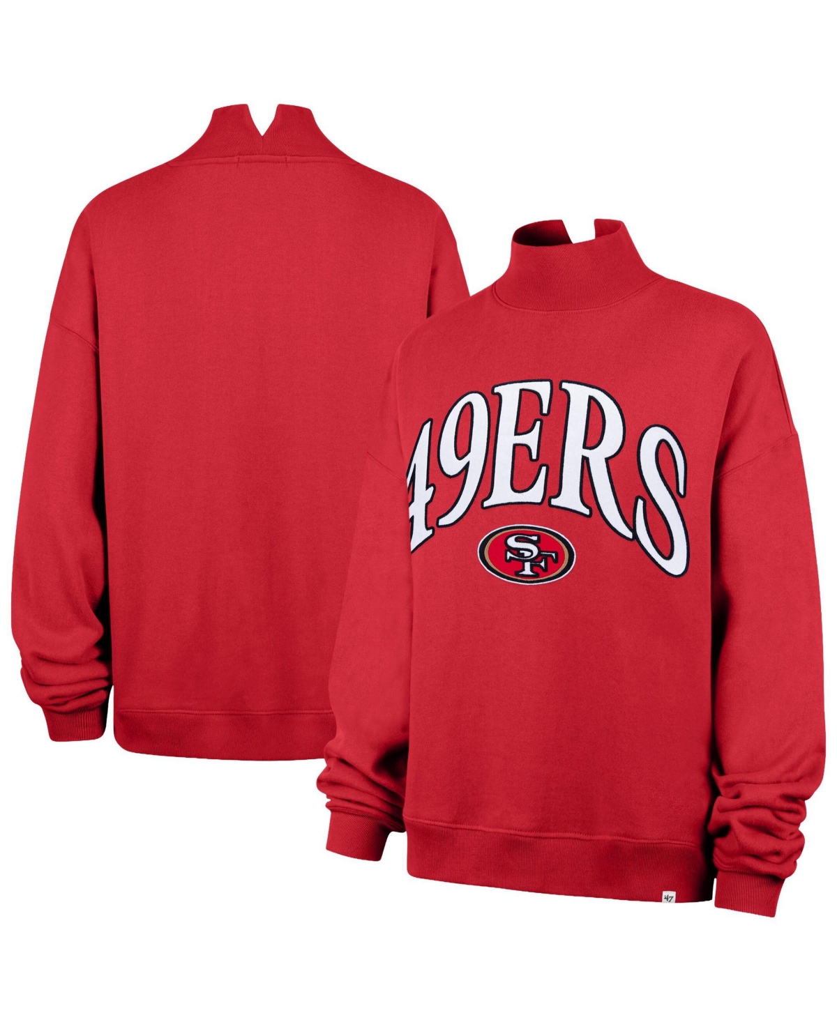 Click here for 47 Brand Womens San Francisco 49ers Oversized Grap... prices