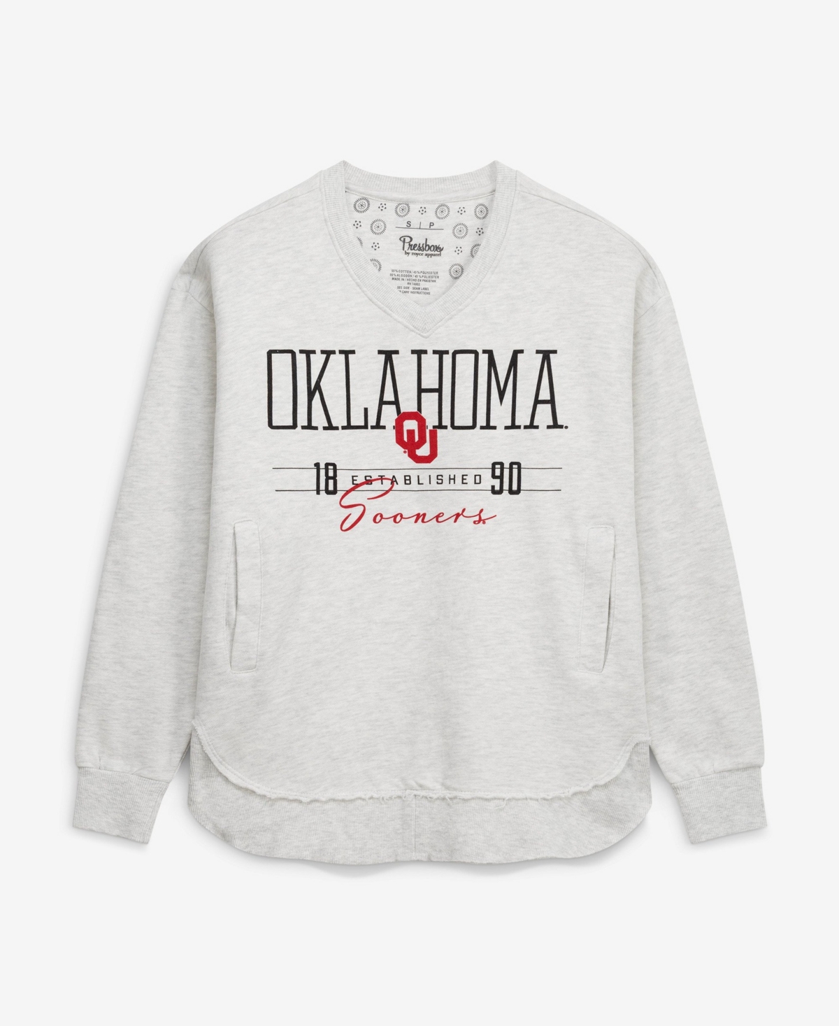 Click here for Pressbox Womens Oklahoma Sooners Marcus East Hall... prices