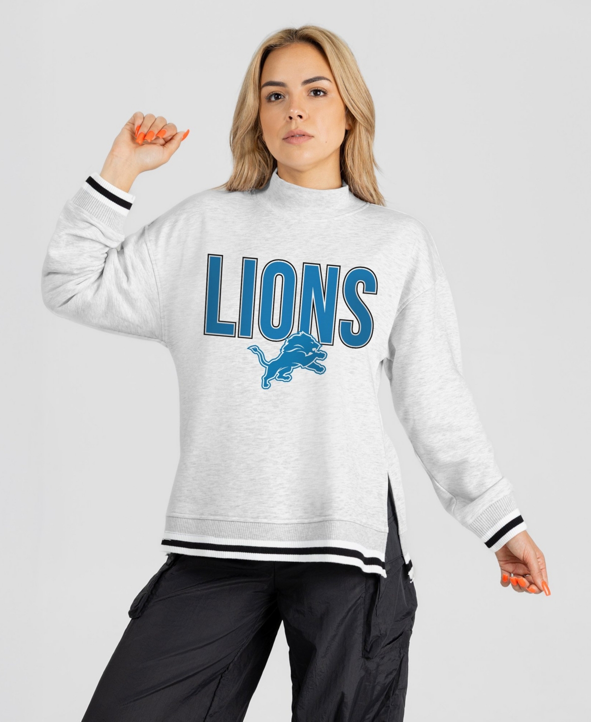 Click here for Gameday Couture Womens Detroit Lions Rally Point C... prices