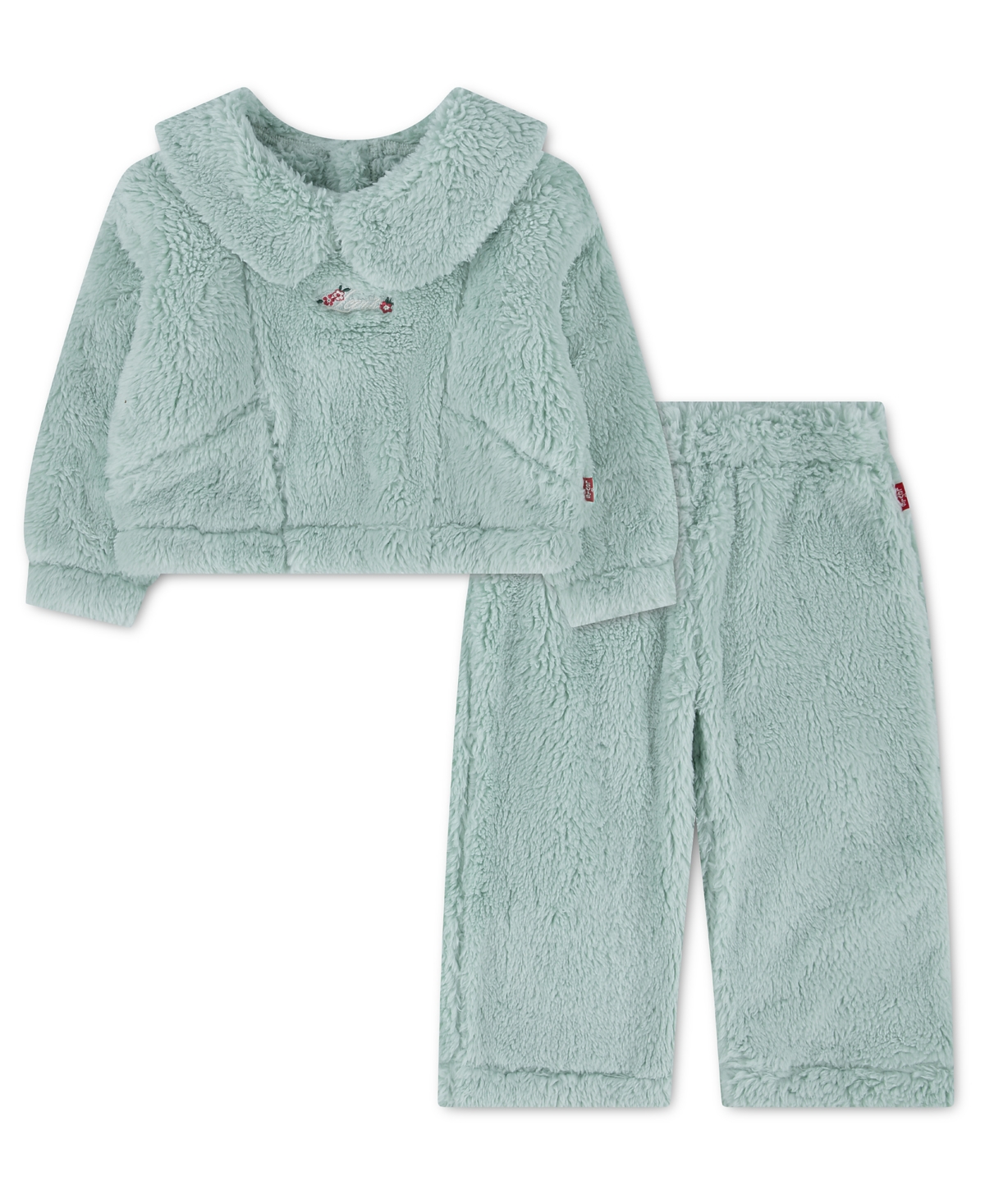 Click here for Levis Baby Girls Plush Sherpa Crewneck Sweatshirt... prices
