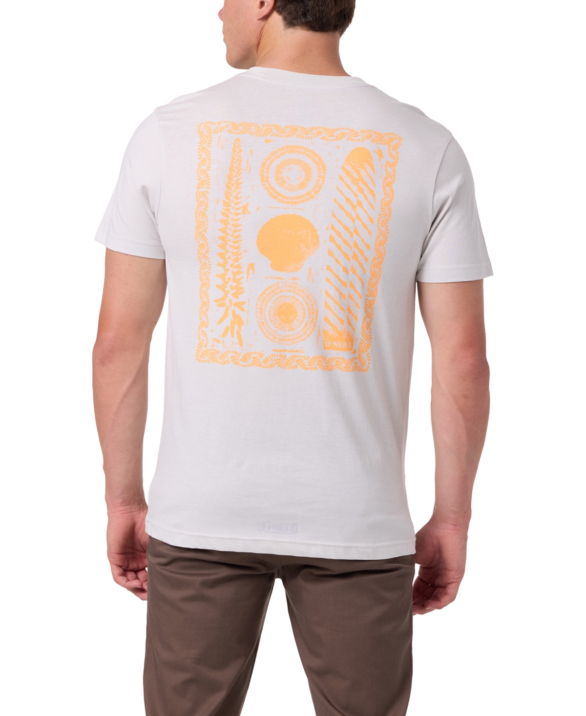 Click here for ONeill Mens Crewneck Graphic T-Shirt - Fog prices