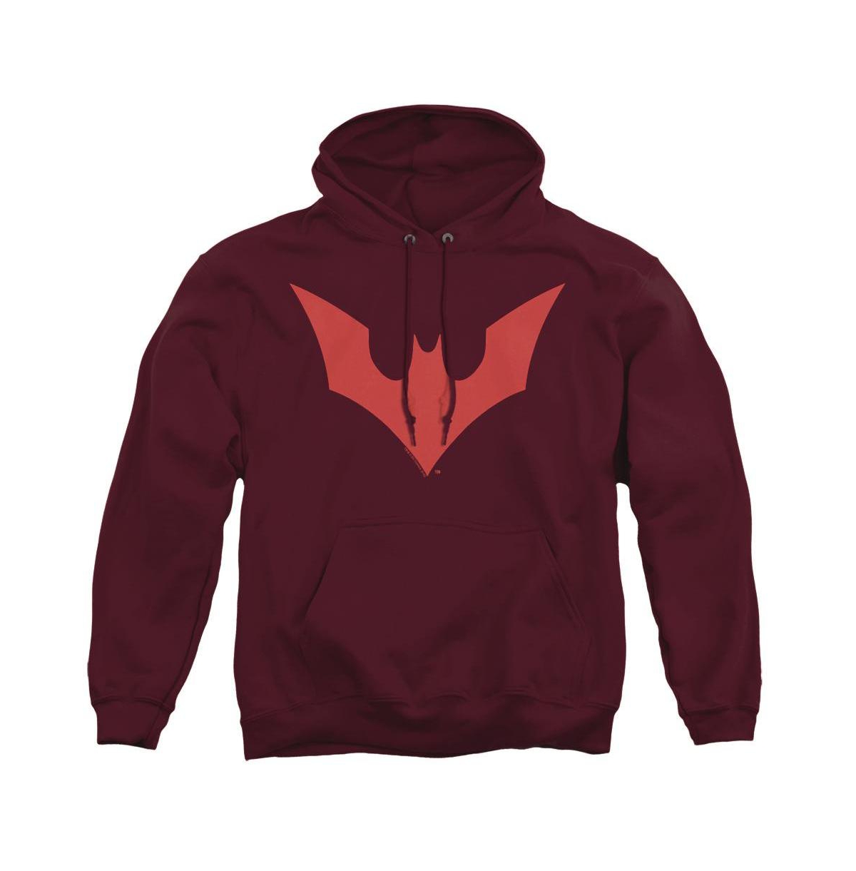 Click here for Batman Mens Beyond Bat Logo Pull-Over Hoodie - Mar... prices