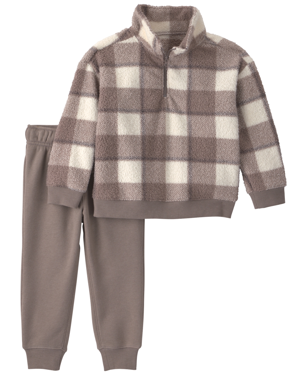 Click here for Carters Baby Boys Checkered Teddy Fleece Shirt and... prices