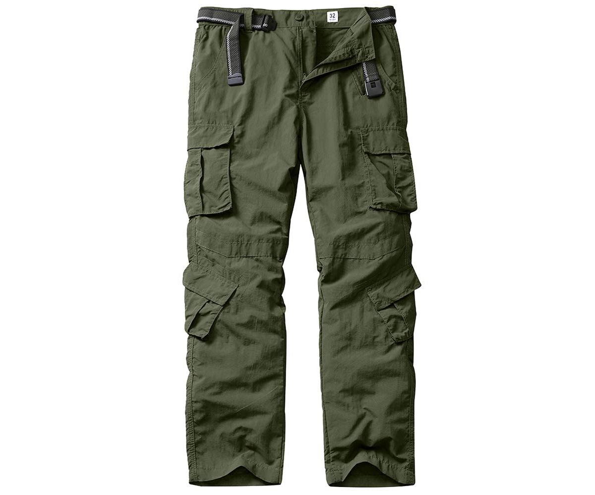 Click here for Piscifun Mens Hiking Cargo Pants Outdoor Casual St... prices
