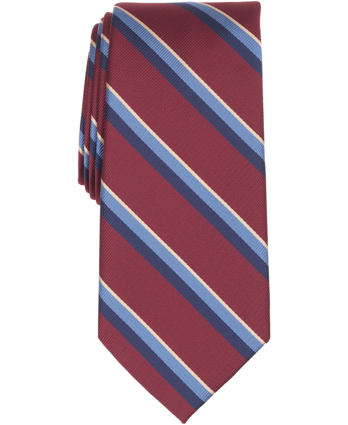 Click here for Club Room Mens Worthington Stripe Classic Tie - Re... prices