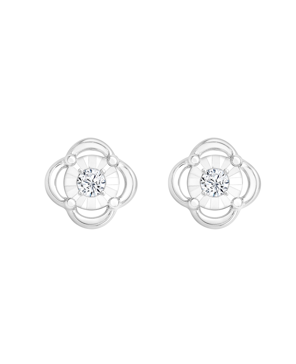 Click here for Macys Lab-Grown Diamond Earrings (1/10 ct. t.w.) i... prices