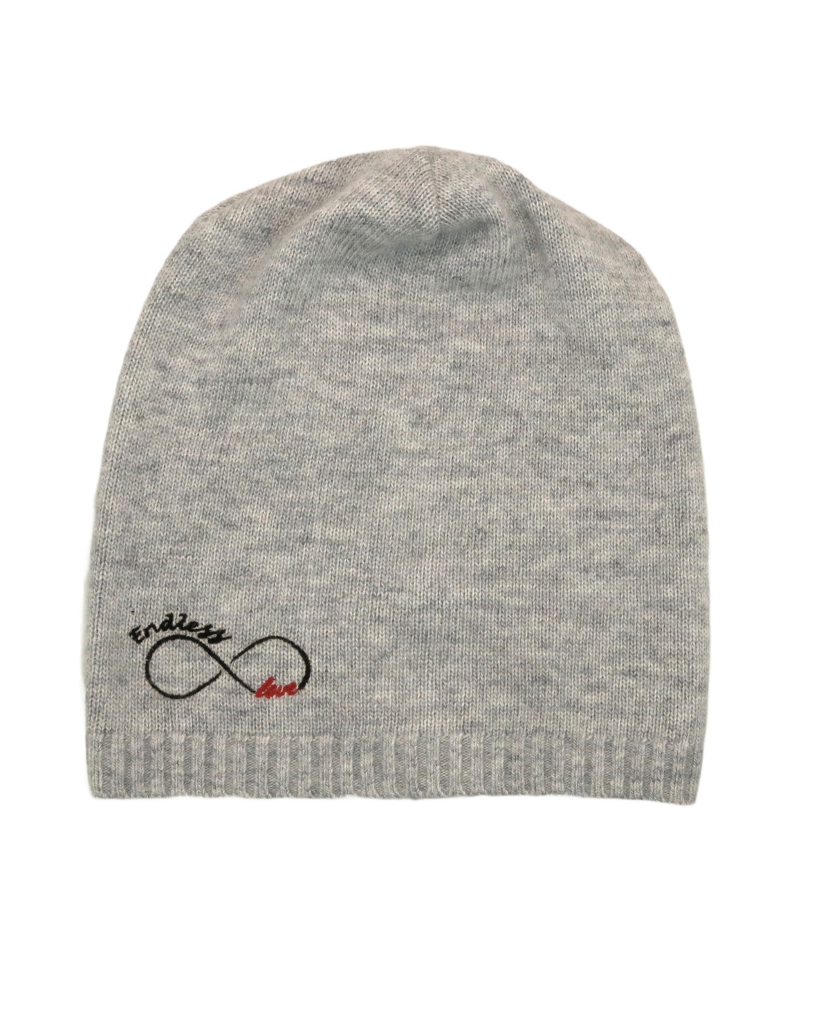Click here for Portolano Slouchy Embroidery Hat - Silver prices