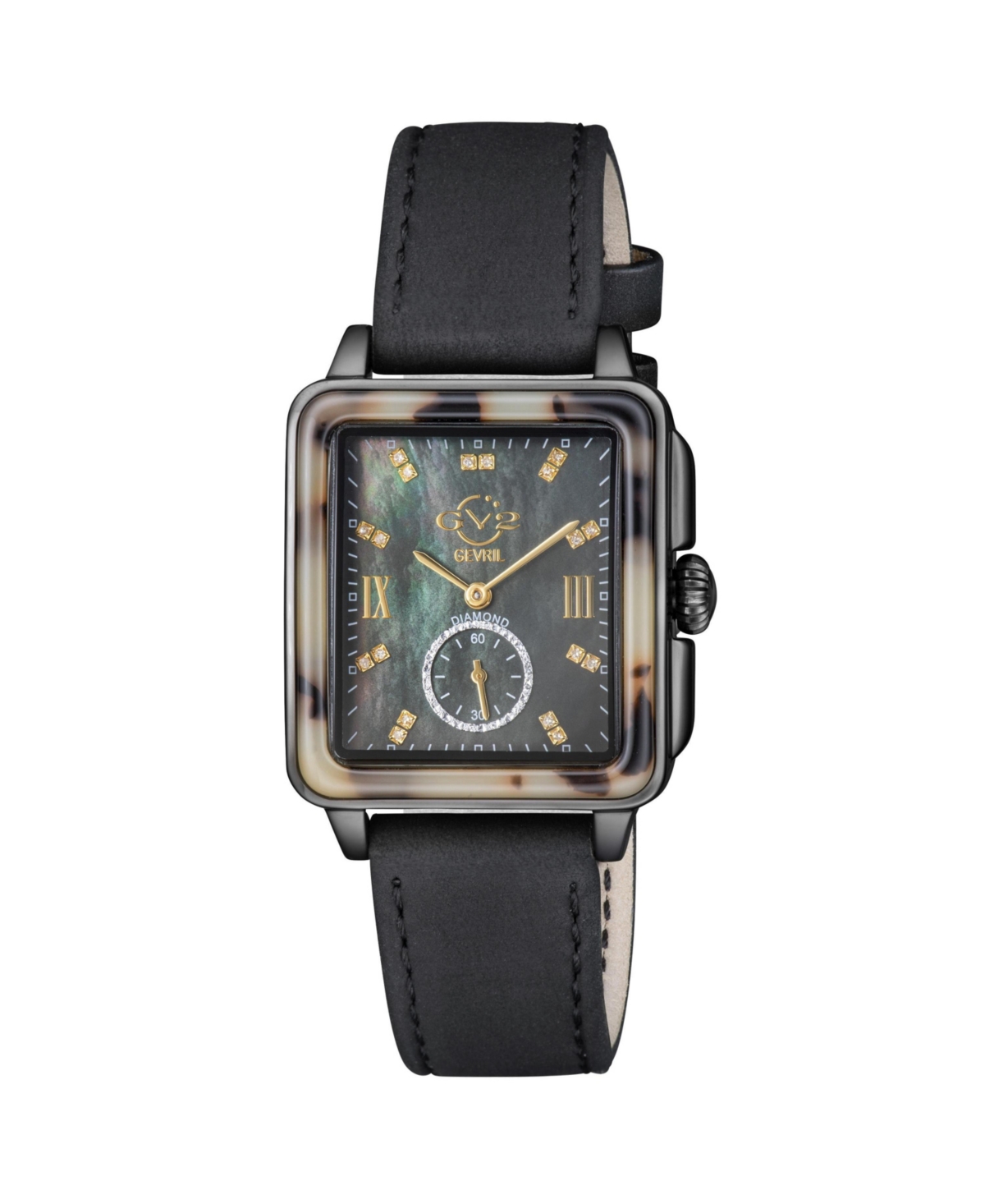 Click here for GV2 by Gevril Womens Bari Tortoise Swiss Quartz It... prices
