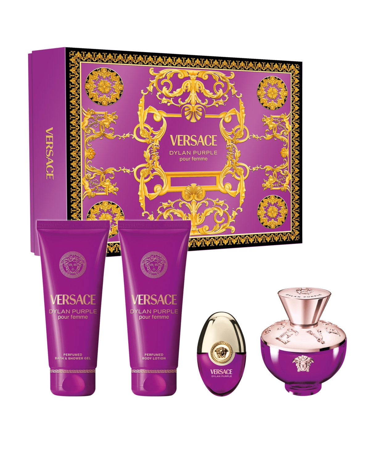 Click here for Versace 4-Piece Dylan Purple Eau de Parfum Spray G... prices