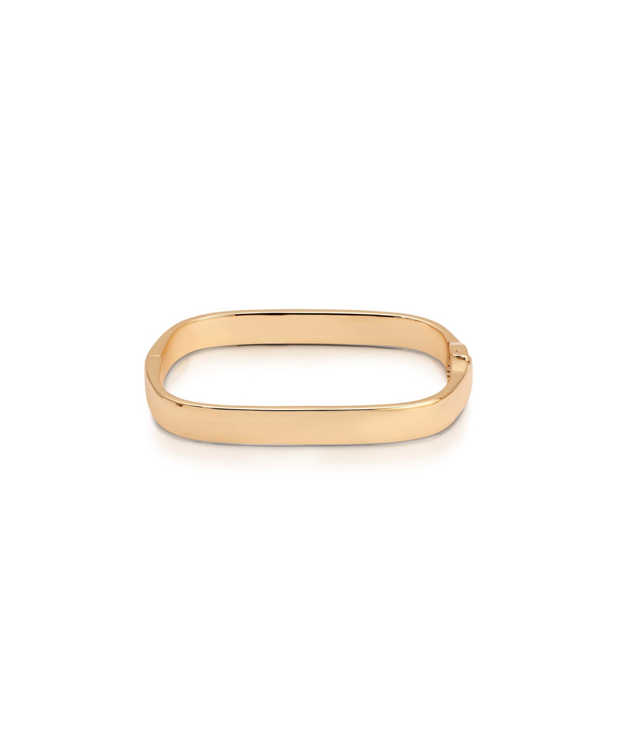 Click here for Ettika Gold-Plated Rounded Square Cuff Bracelet -... prices