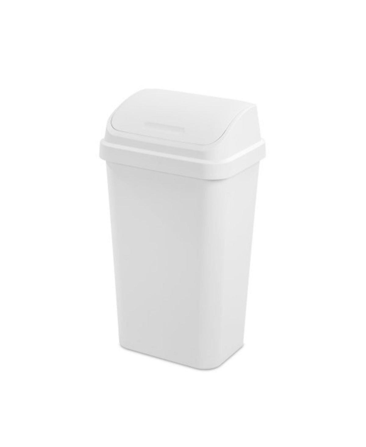 Click here for Sterilite 13 Gal Swing Top Lidded Wastebasket Kitc... prices