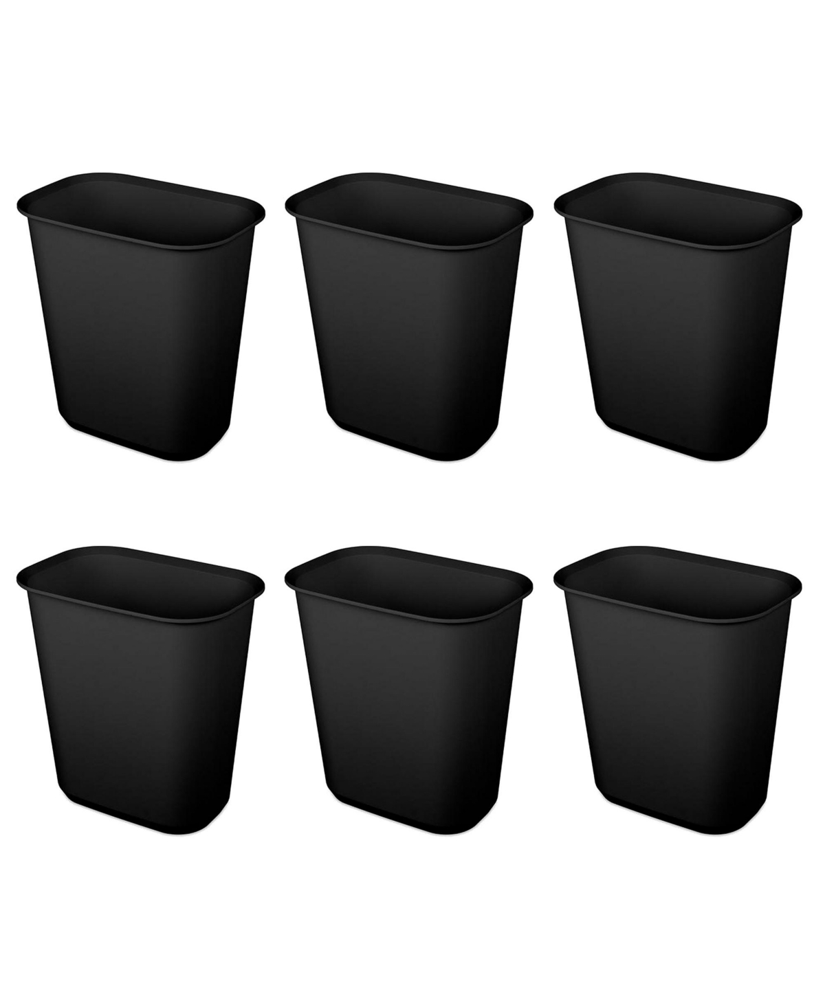 Click here for Sterilite Rectangular Wastebasket 5.5 Gallon Open... prices