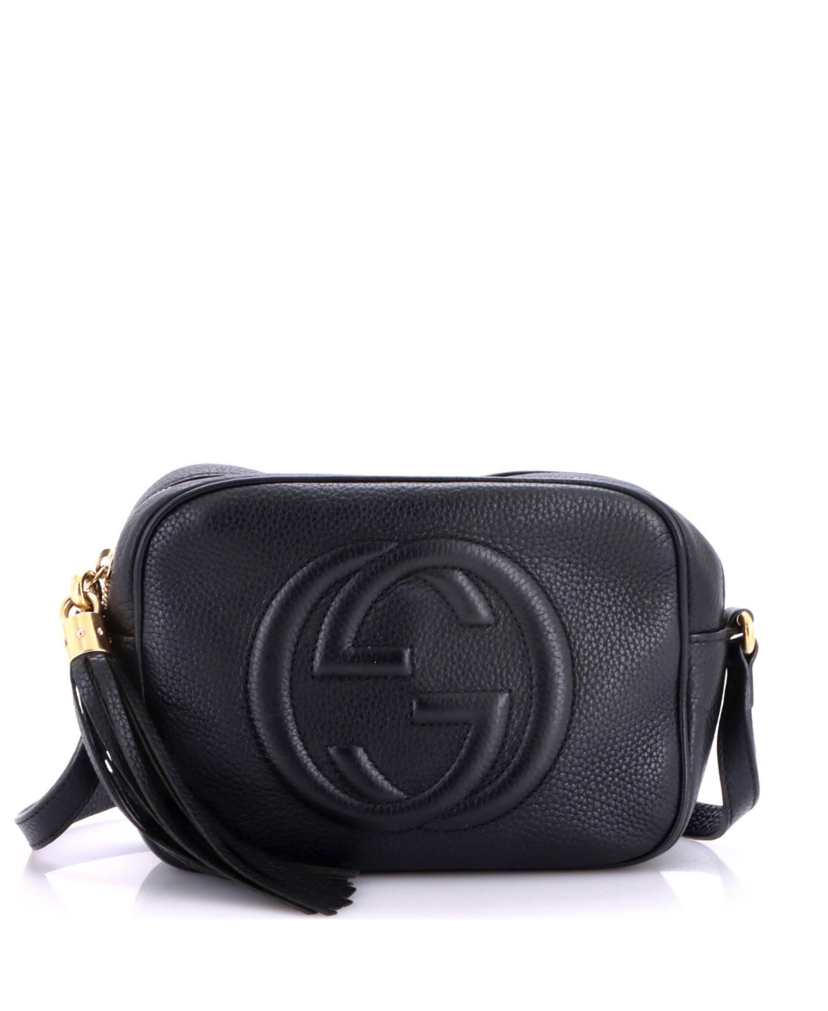 Click here for Pre-Owned Gucci Small Soho Disco Crossbody Bag Lea... prices