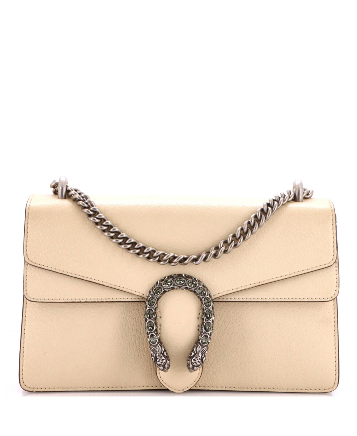 Click here for Pre-Owned Gucci Medium Dionysus Bag Leather - Natu... prices