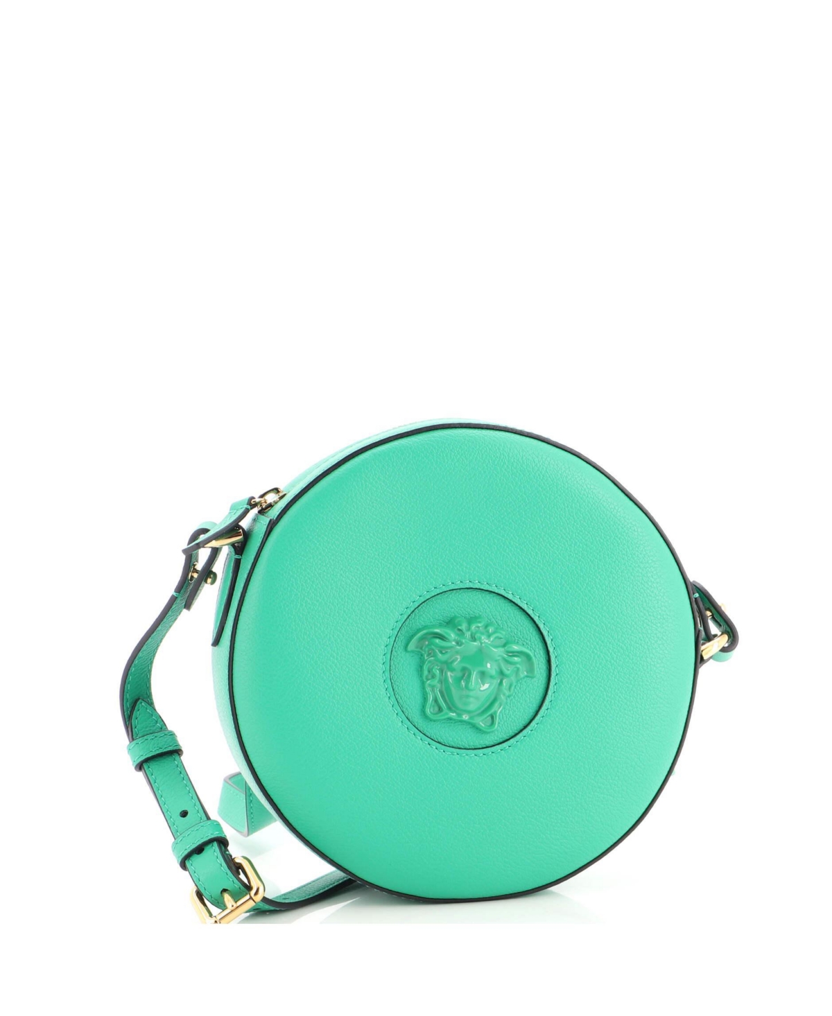 Click here for Pre-Owned Versace Small La Medusa Round Camera Bag... prices