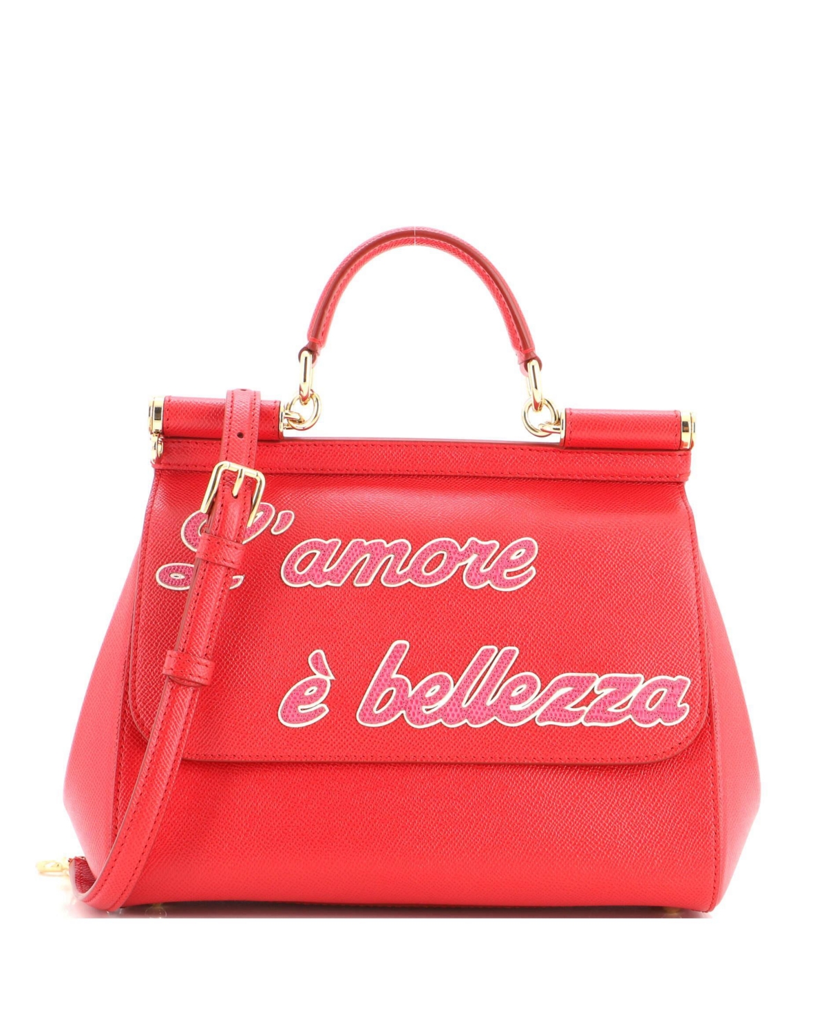 Click here for Pre-Owned Dolce and Gabbana Medium Miss Sicily Bag... prices