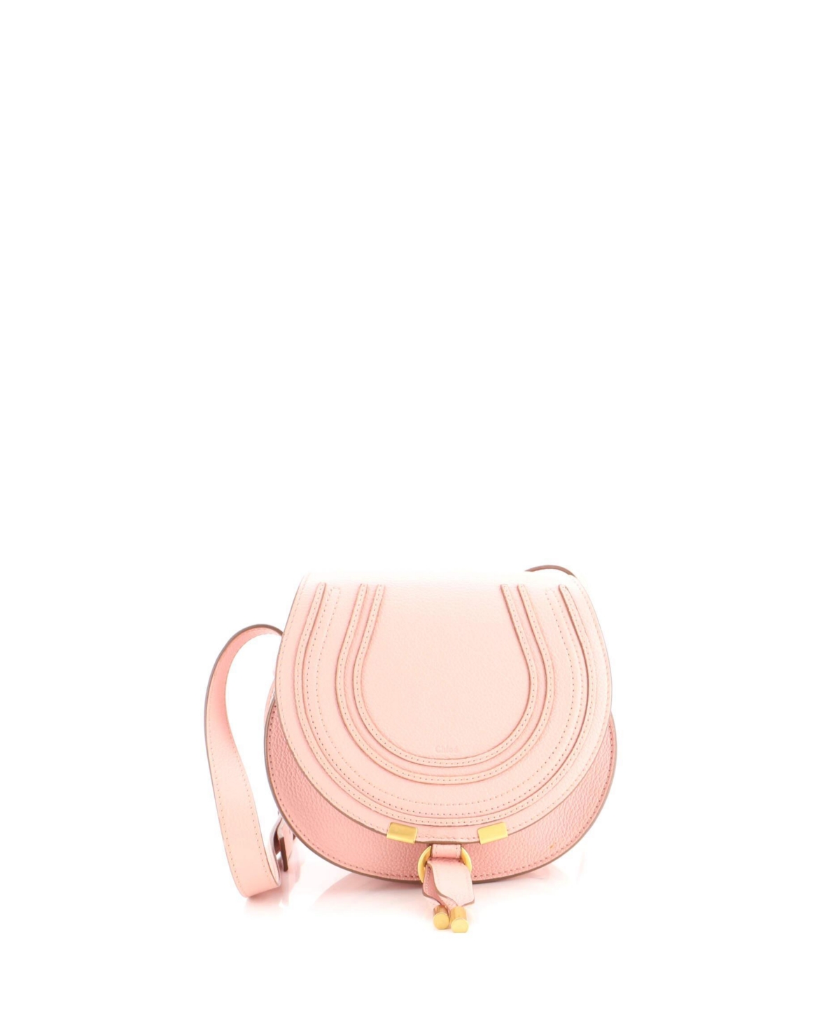Click here for Pre-Owned Chloe Mini Marcie Crossbody Bag Leather... prices
