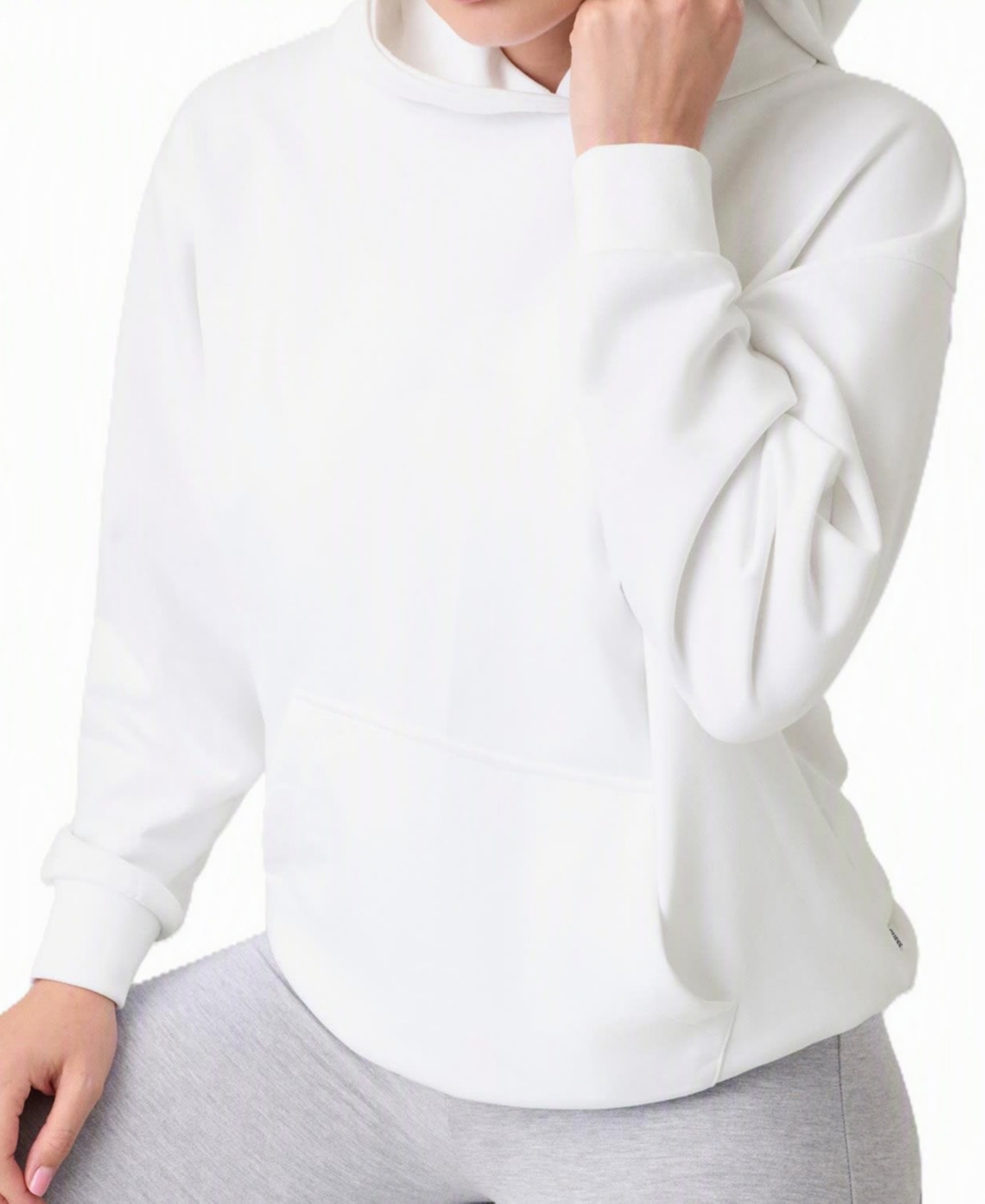 Click here for Guess Womens Bear Hoodie Graphic Rhinestone - Pure... prices