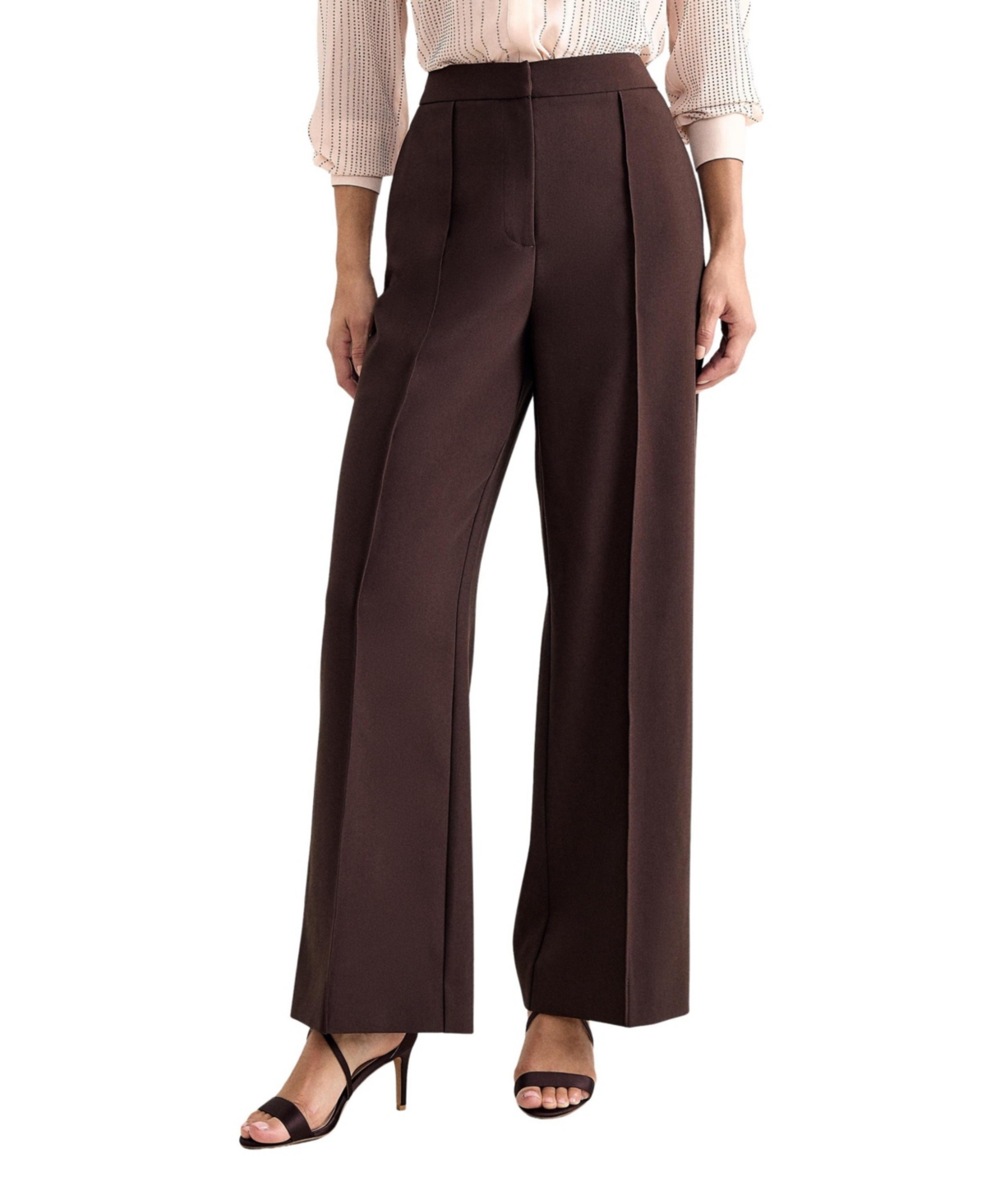 Click here for Phase Eight Womens Keely Trouser - Brown prices
