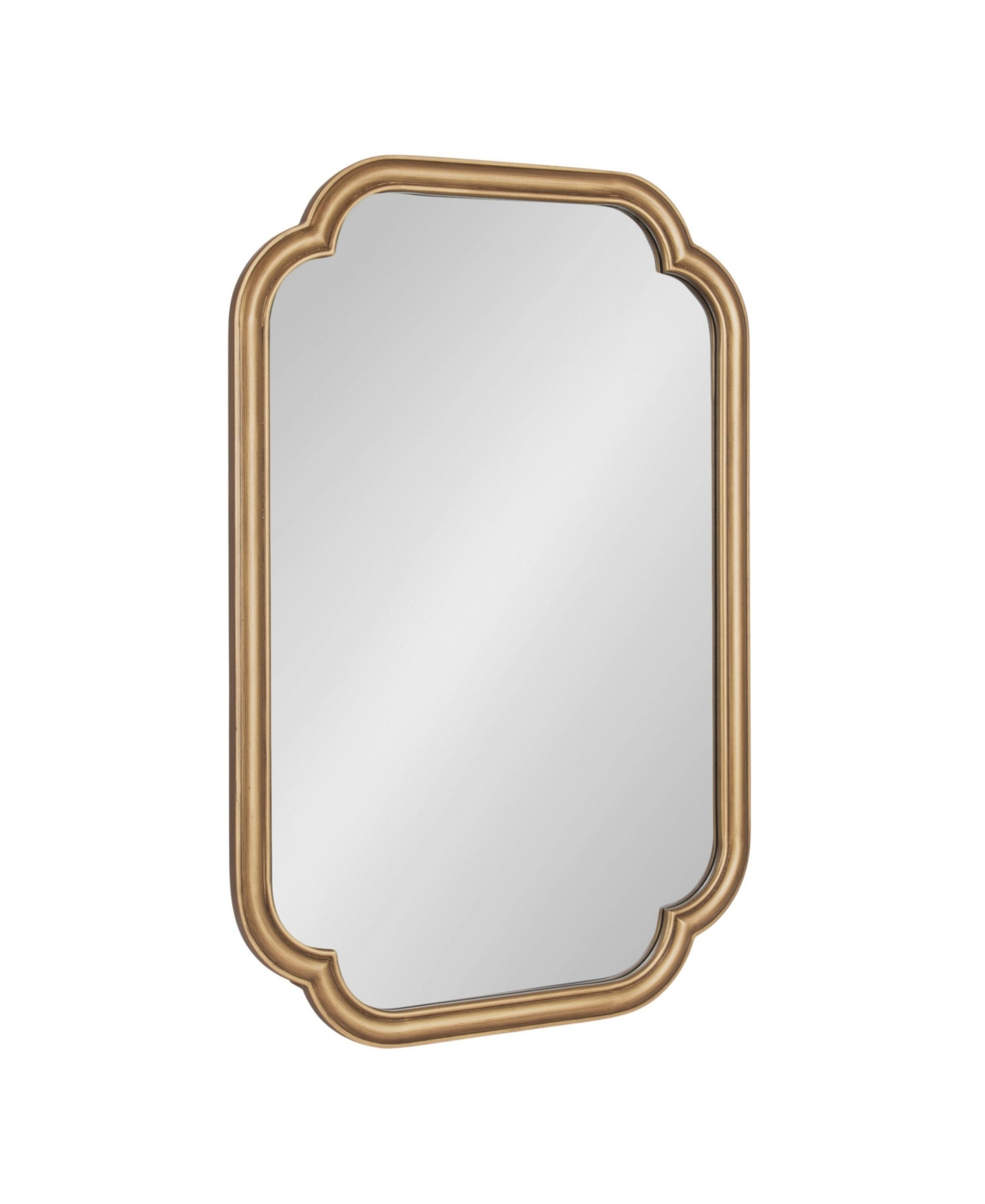 Click here for Kate and Laurel Glenby Scallop Wall Mirror - Gold prices