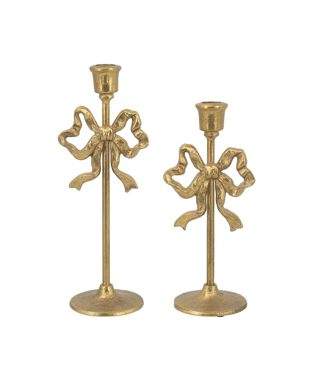 Click here for Yobtop Set of 2 Cast Iron Candle Holders - Vintage... prices