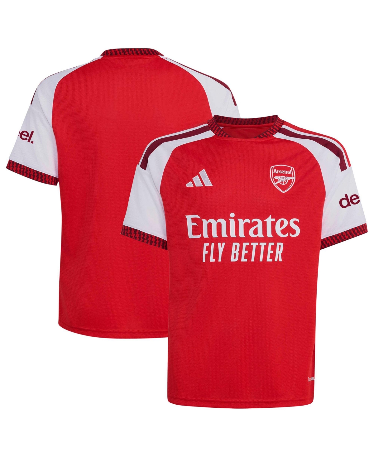 Click here for Adidas Big Boys and Girls Red Arsenal 2026/27 Home... prices