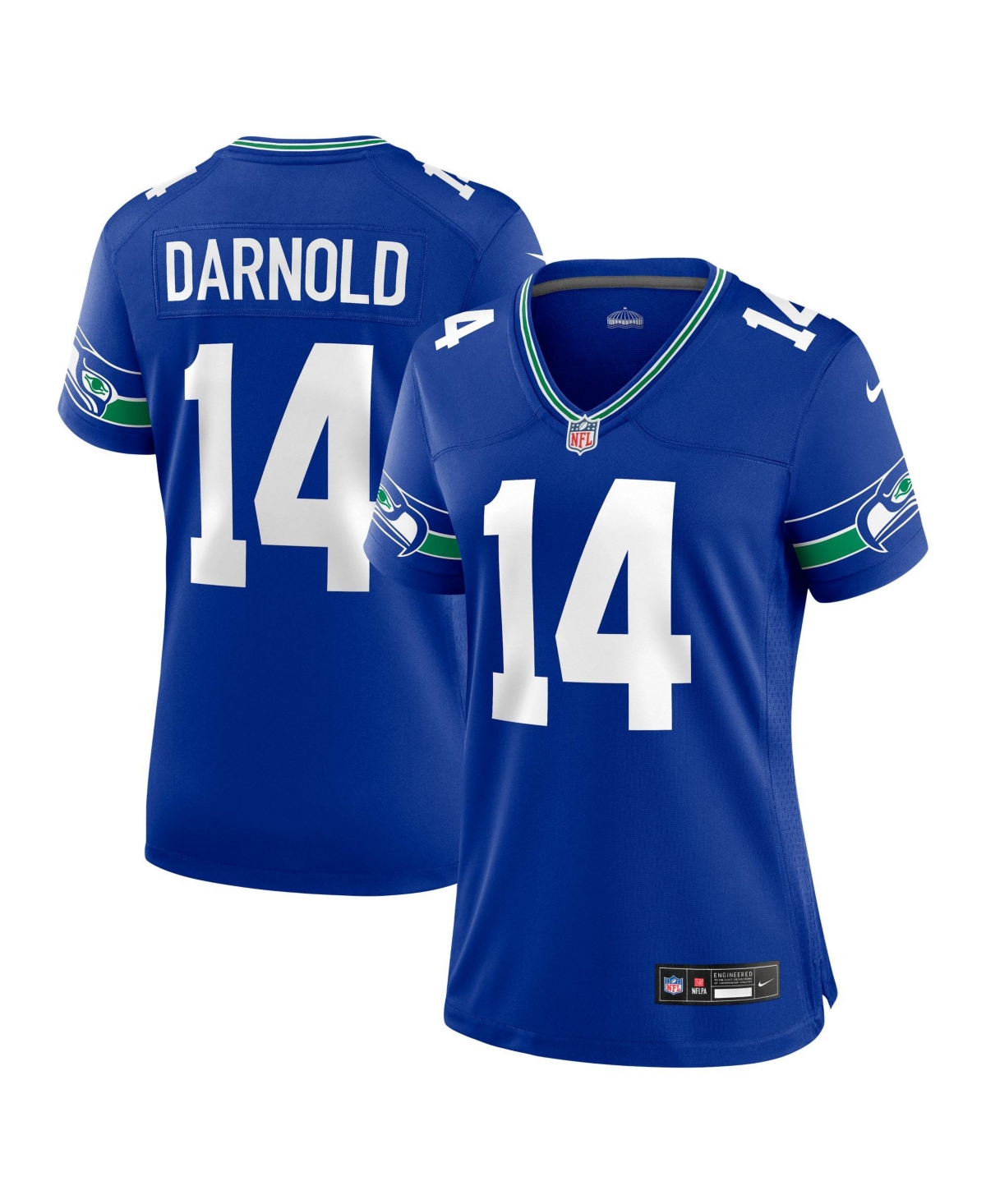 Click here for Nike Womens Sam Darnold Royal Seattle Seahawks Alt... prices