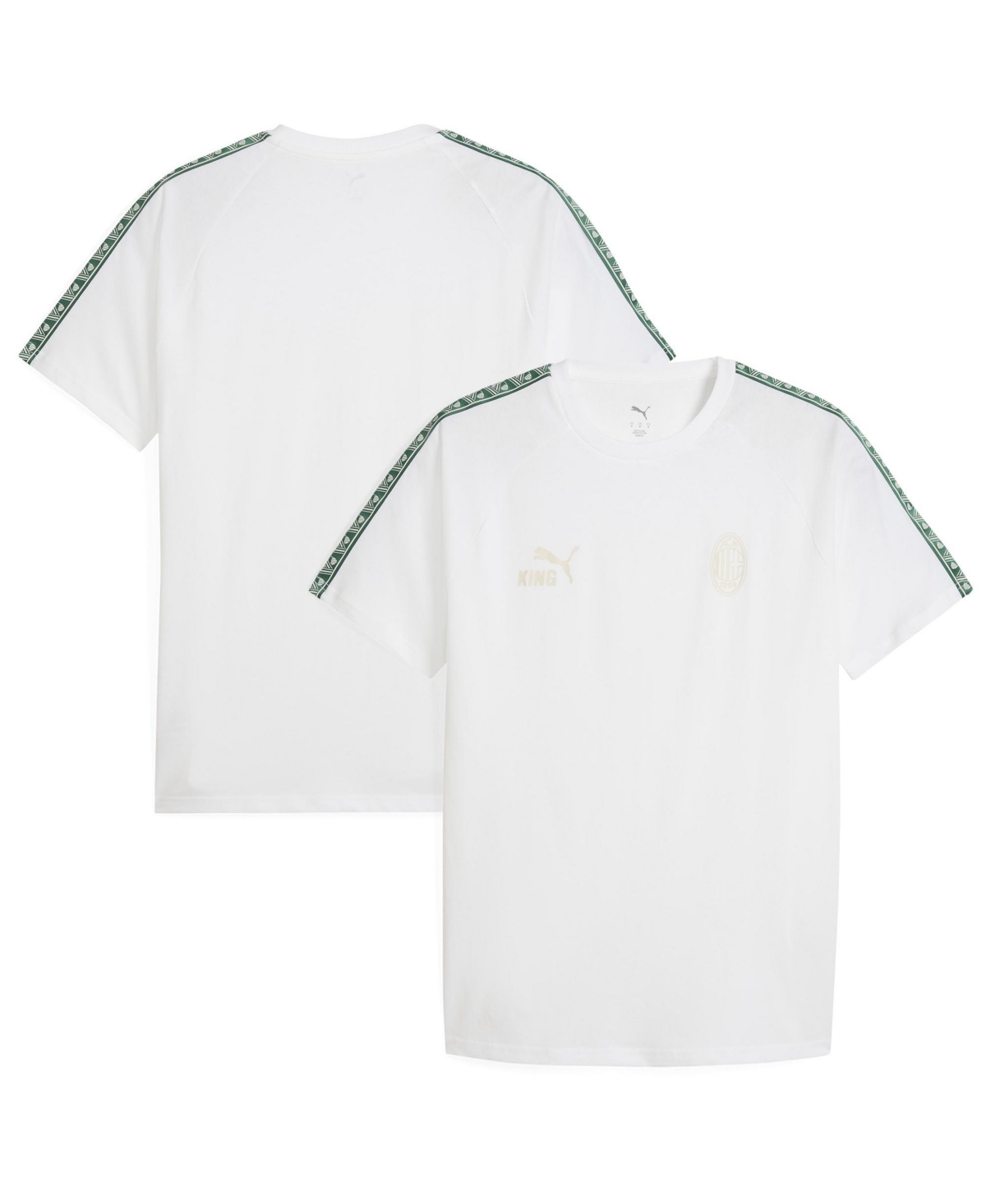 Click here for Puma Mens White Ac Milan King T-Shirt - White prices