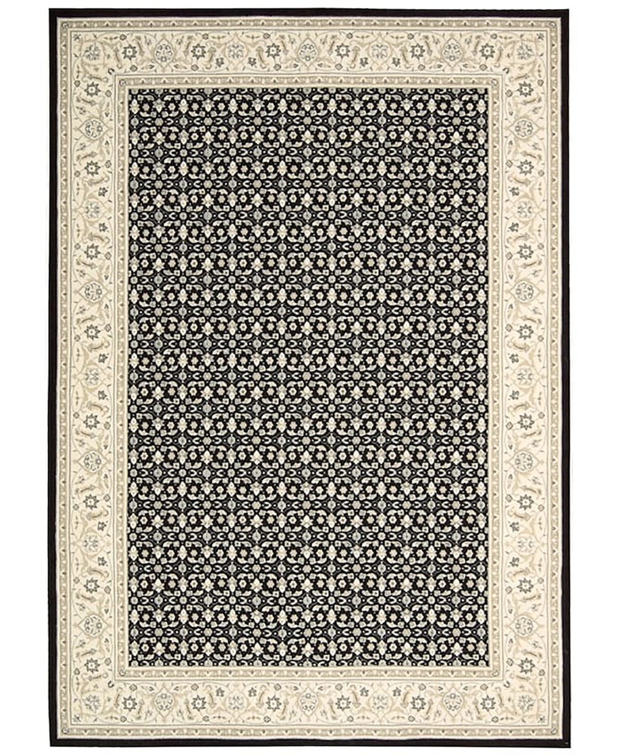 Click here for Nourison Home Persian Empire PE26 Black 53 x 75 Ar... prices