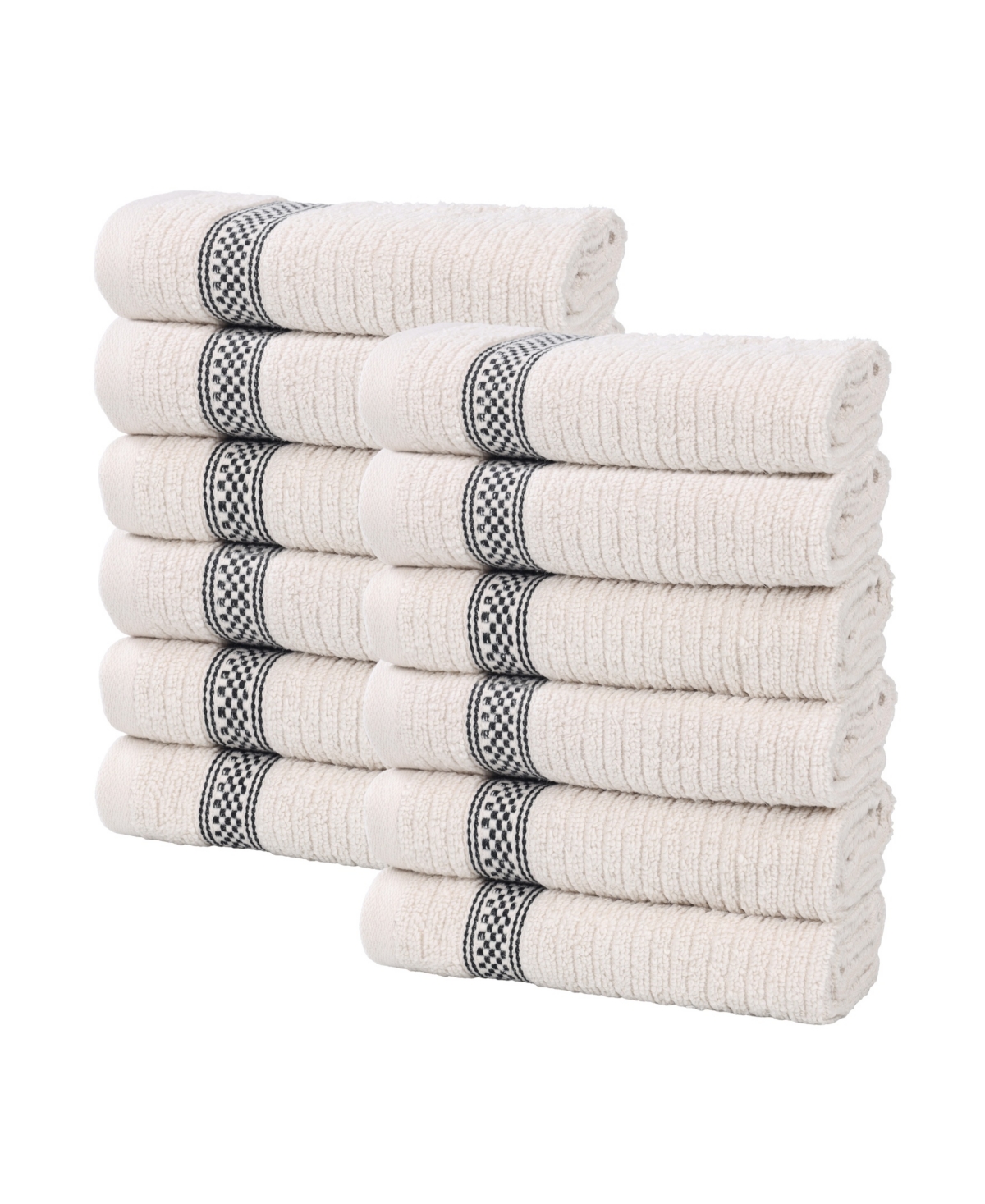 Click here for Superior Brea Zero Twist Cotton Ribbed Geometric B... prices